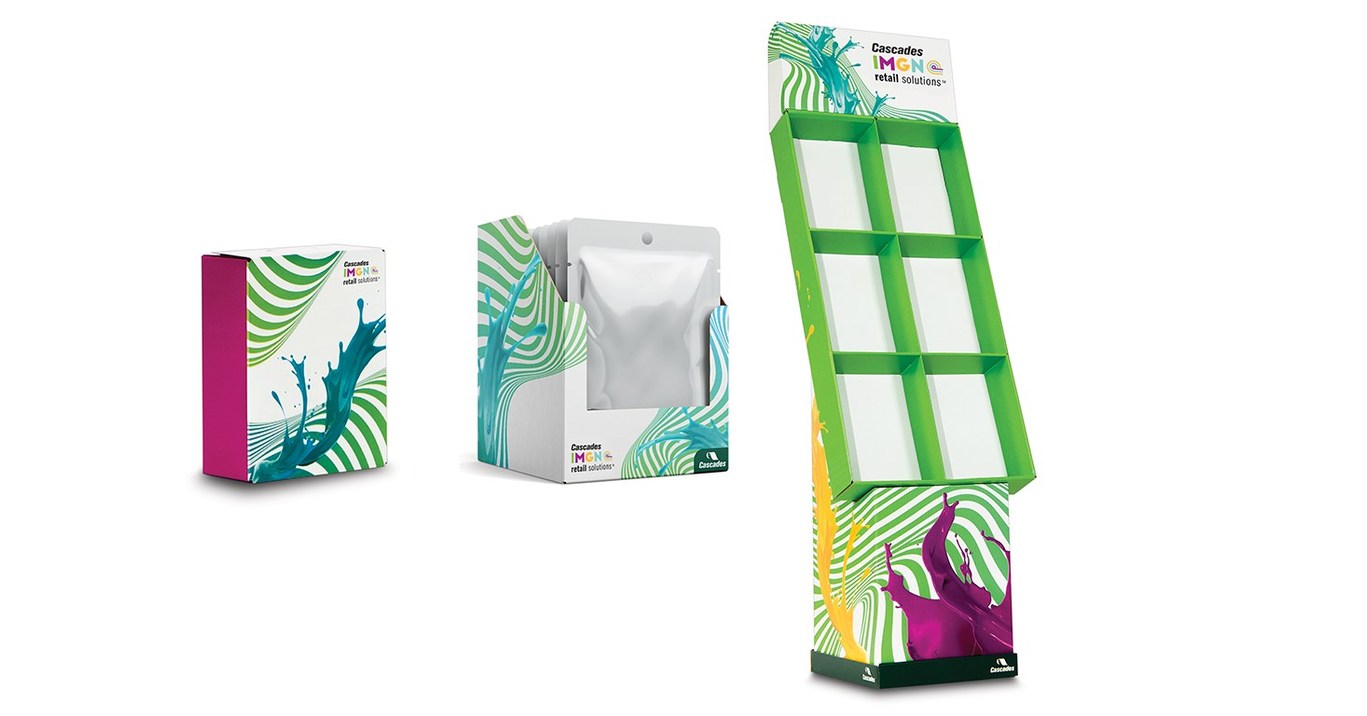 Cascades launches a new brand: Cascades IMGN retail solutions™