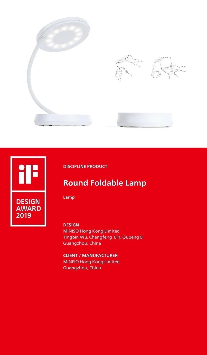 Three MINISO Products Won the 2019 German iF Design Award