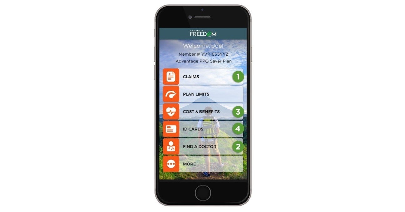 Tufts Health Freedom Plan Launches New Mobile App