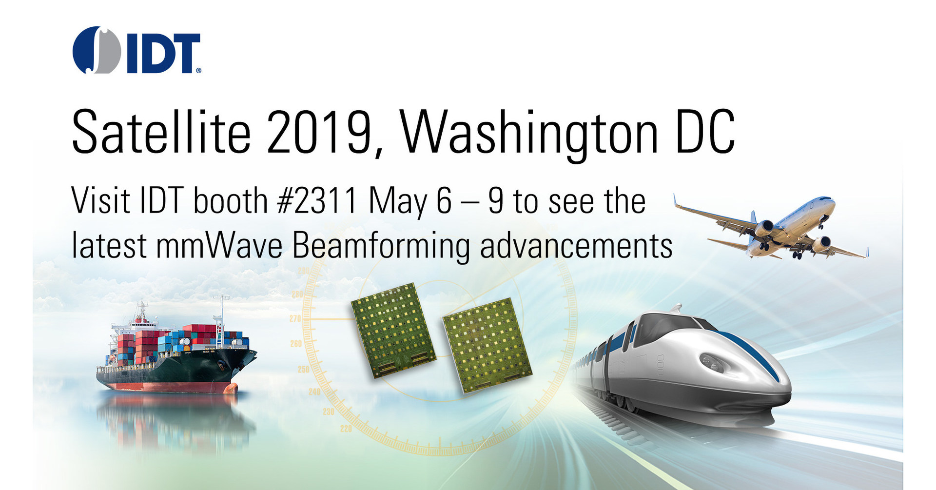 IDT to Showcase Latest Satcom Phased-Array Beamforming Solutions at ...