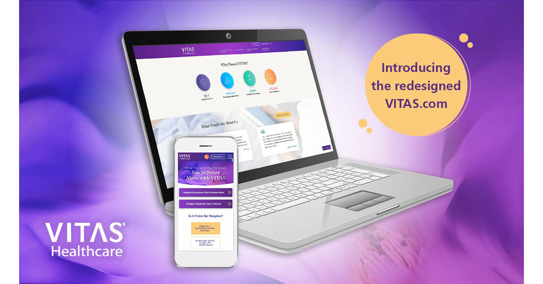 VITAS® Healthcare Redesigns VITAS.com to Enhance User Experience