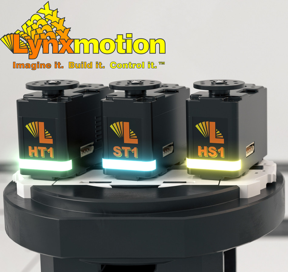 RobotShop lance de tout nouveaux servomoteurs intelligents Lynxmotion