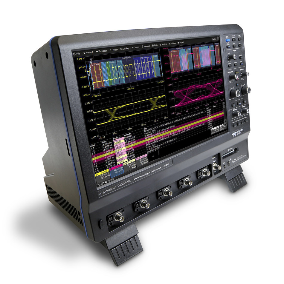 Teledyne LeCroy Introduces WaveRunner 9000 Oscilloscopes with 15.4 ...
