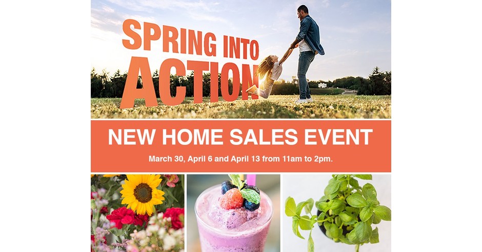 Spring Into Action With Olson Homes During the New Home Sales Event