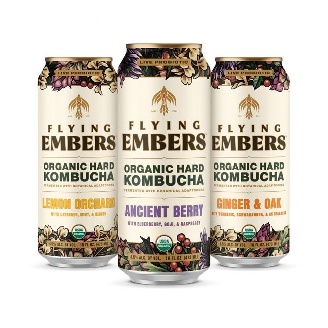 Flying Embers Hard Kombucha Expands Distribution Across US