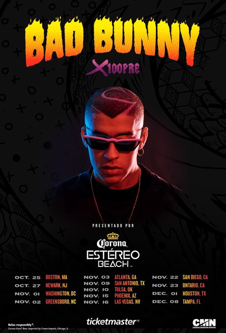 X100pre Cover Bad Bunny ''X 100PRE" Album Poster 5" X 7" Sold By Daisy