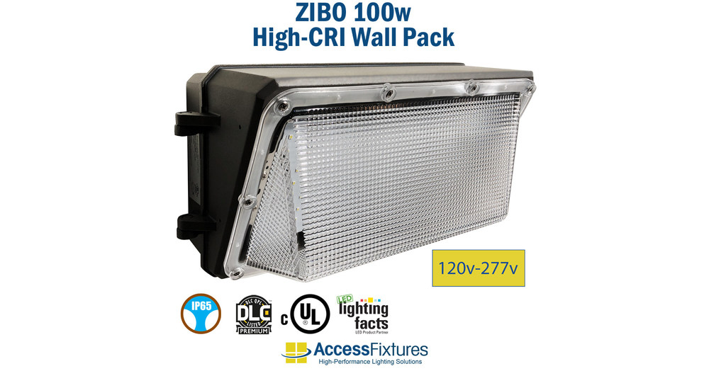 New High-CRI Forward Throw Wall Pack from Access Fixtures
