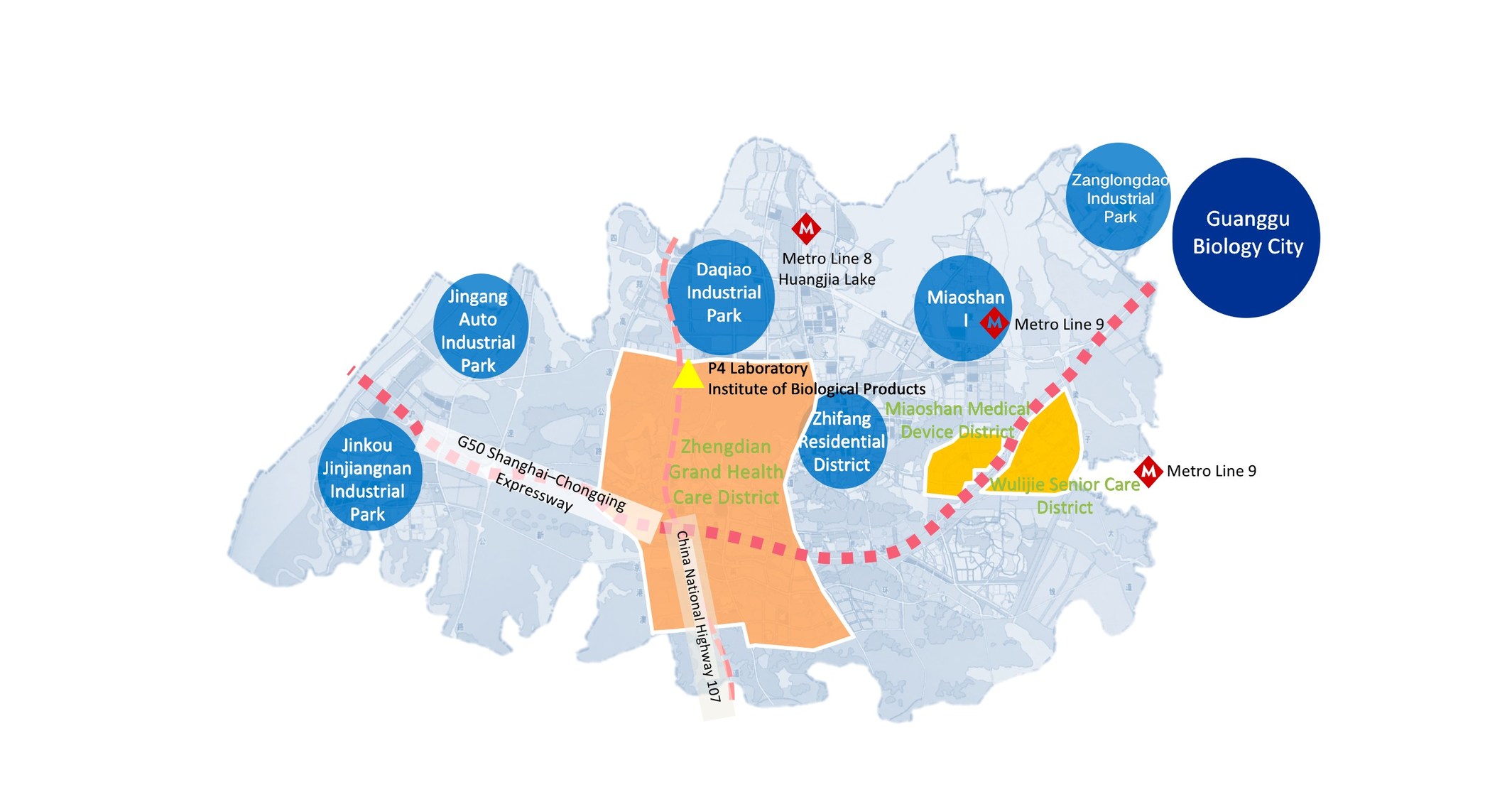 Wuhan Lays Out Construction of Guanggu Nanda Health Industrial Park