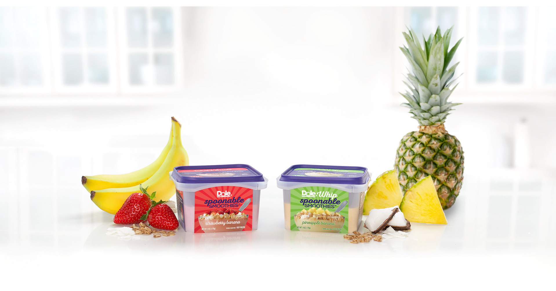 Introducing Dole Spoonable Smoothies™: The Smoothie You Eat with a Spoon