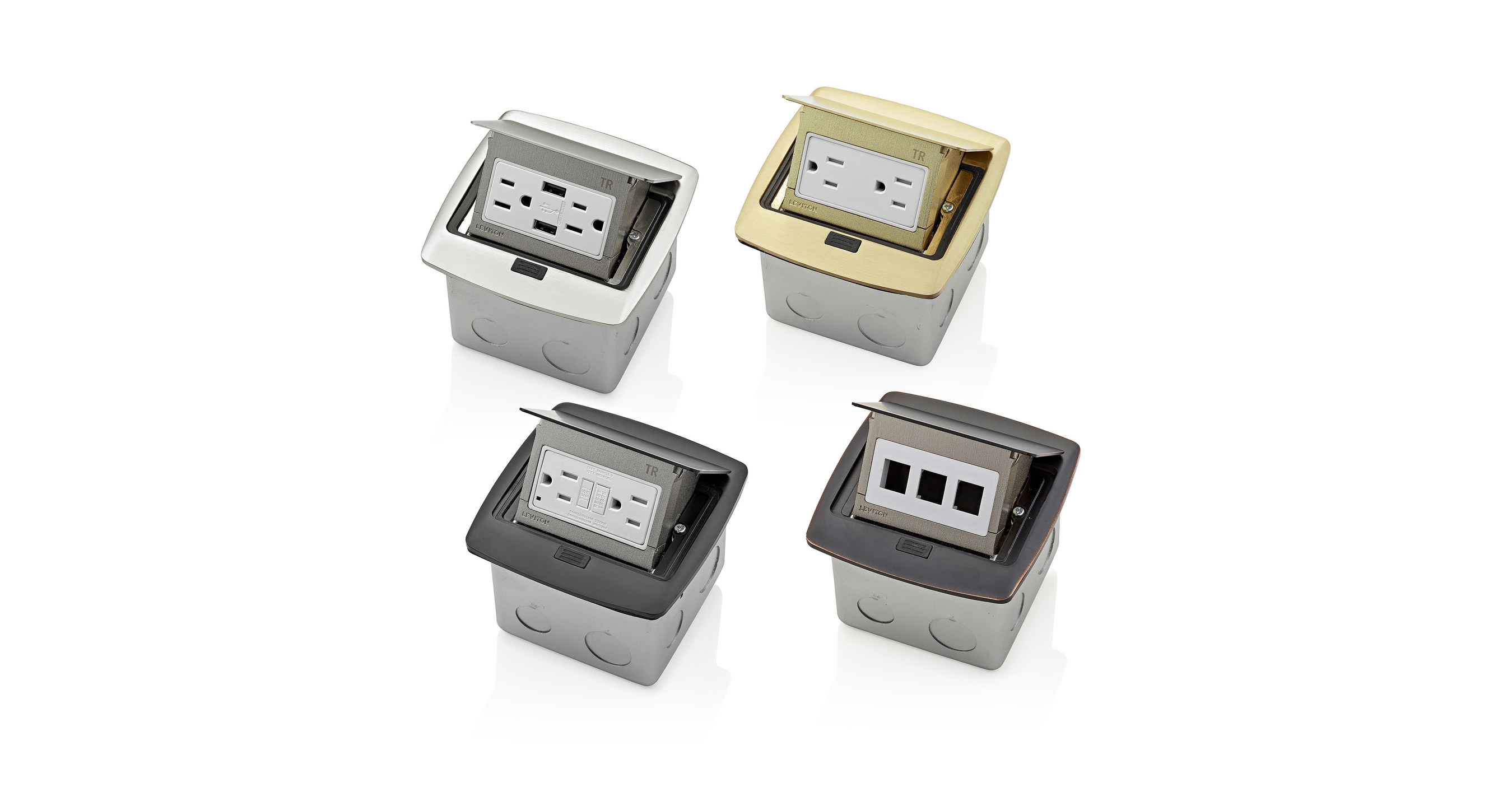 Leviton Announces New Pop-Up Floor Box Devices