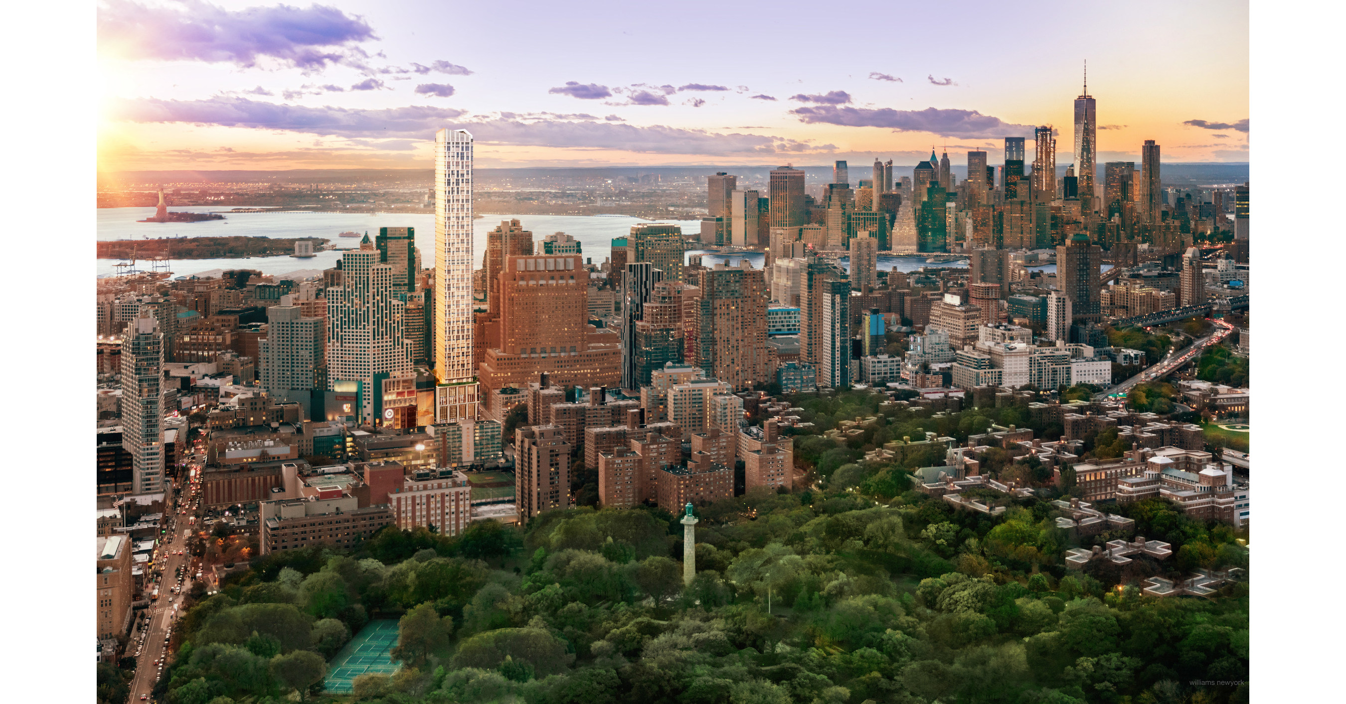 Brooklyn's Tallest Building, Brooklyn Point, Tops Out