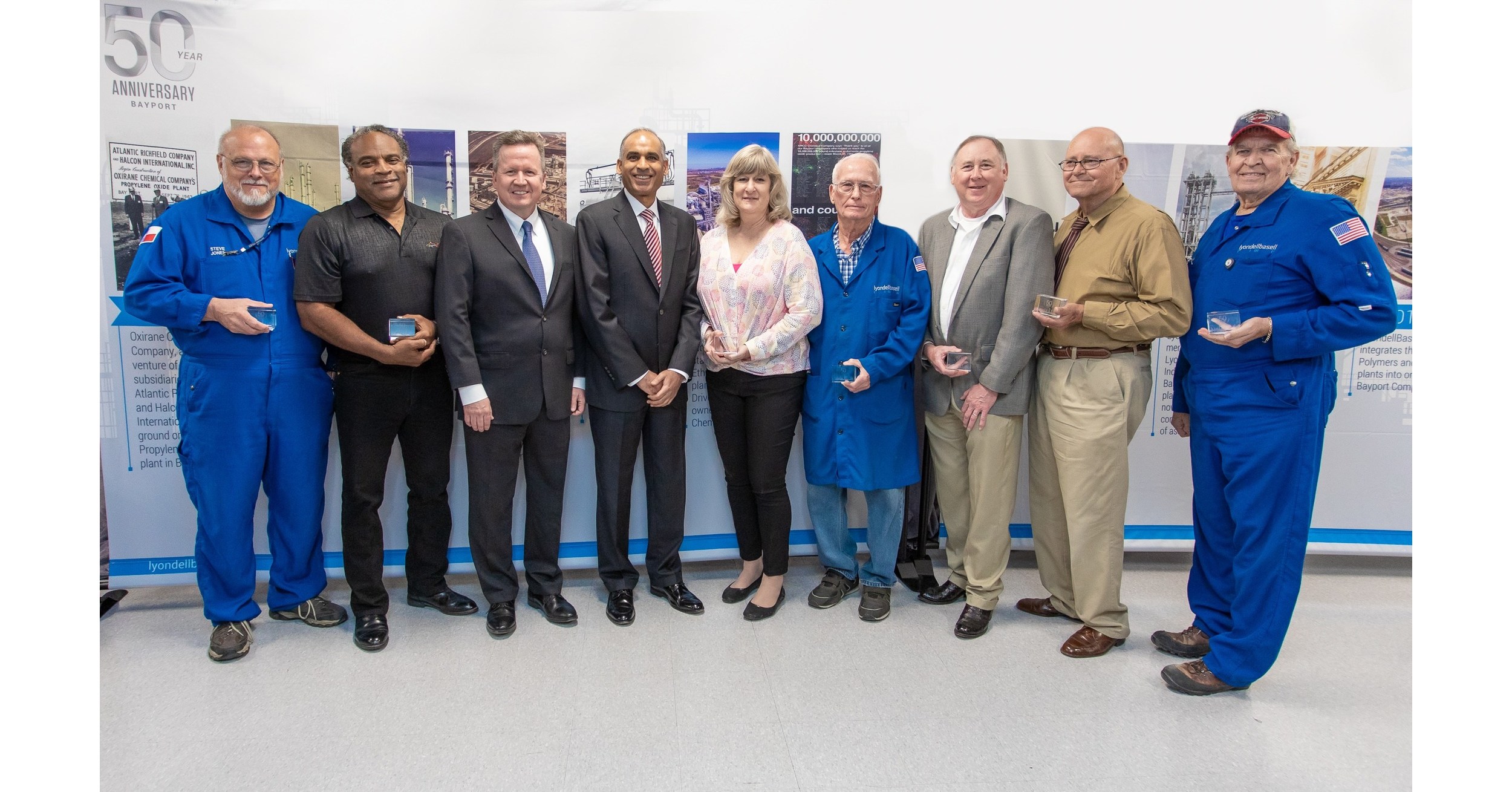 LyondellBasell's Bayport Complex Propylene Oxide Plant Turns 50