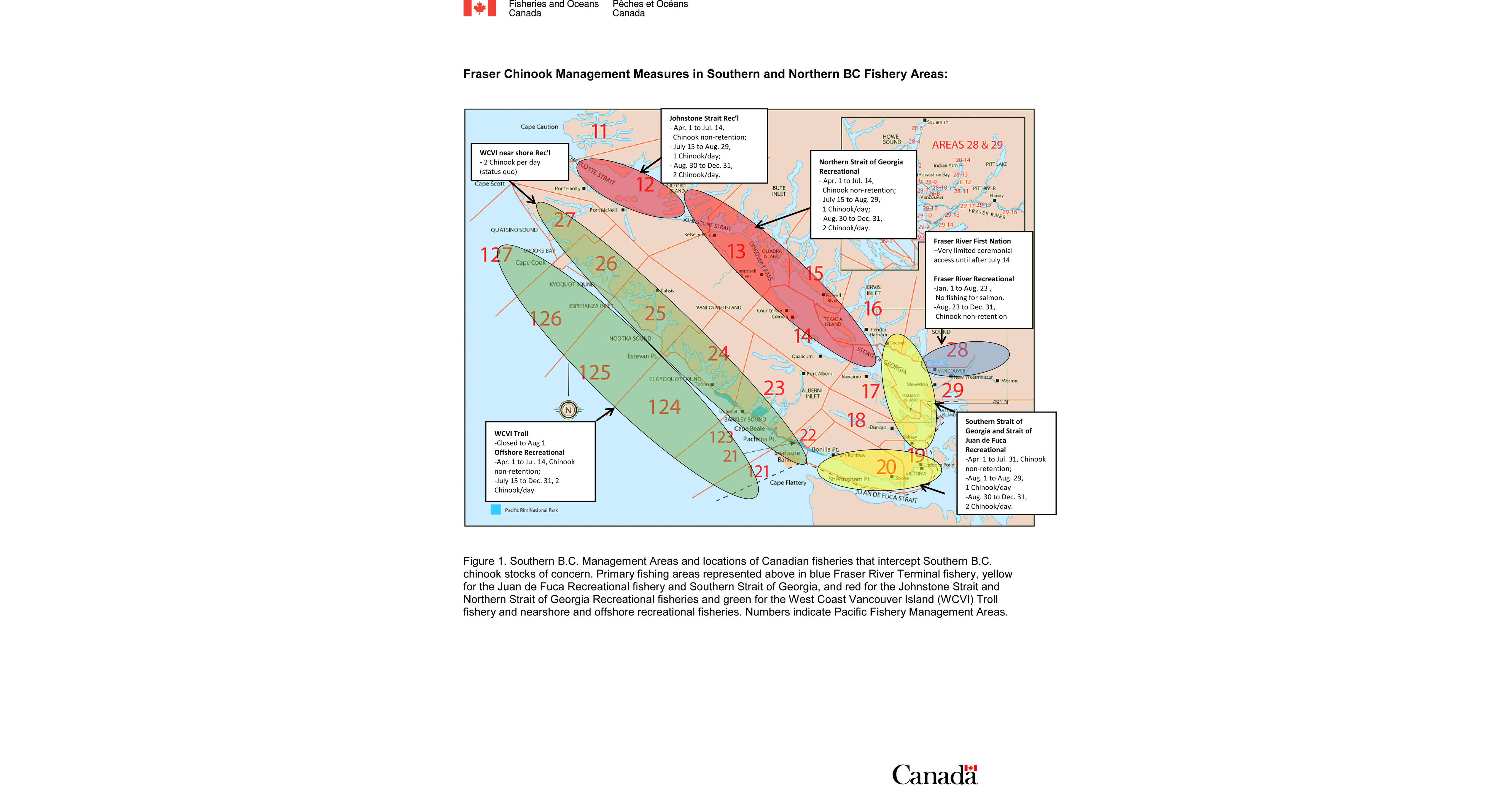 Government of Canada takes action to address Fraser River Chinook decline