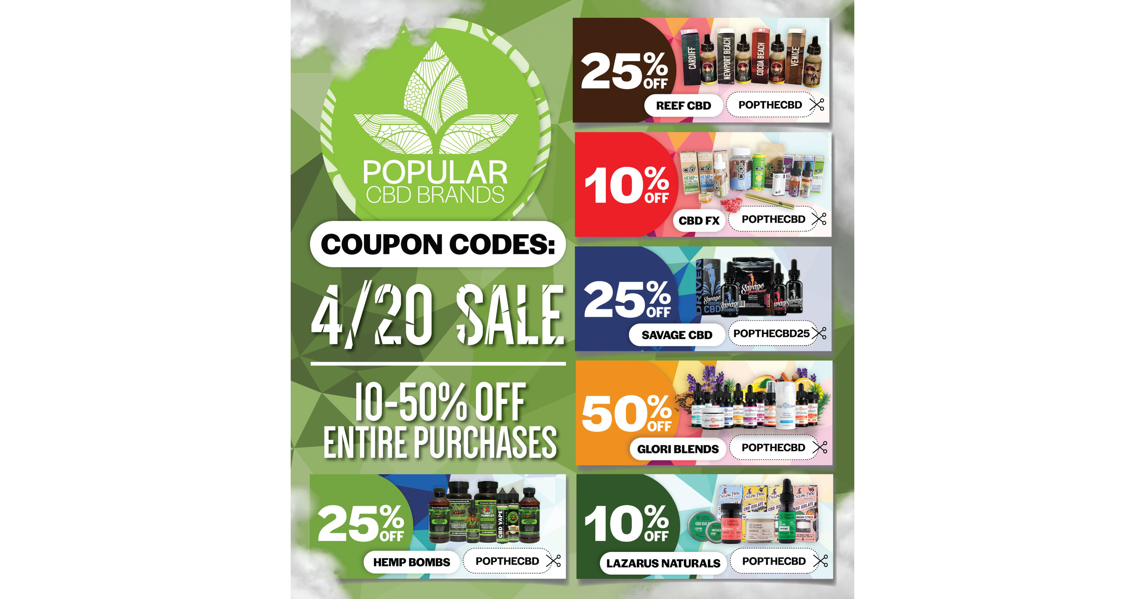 Popular CBD Brands Announces Comprehensive Listing of CBD Oil Sales for ...