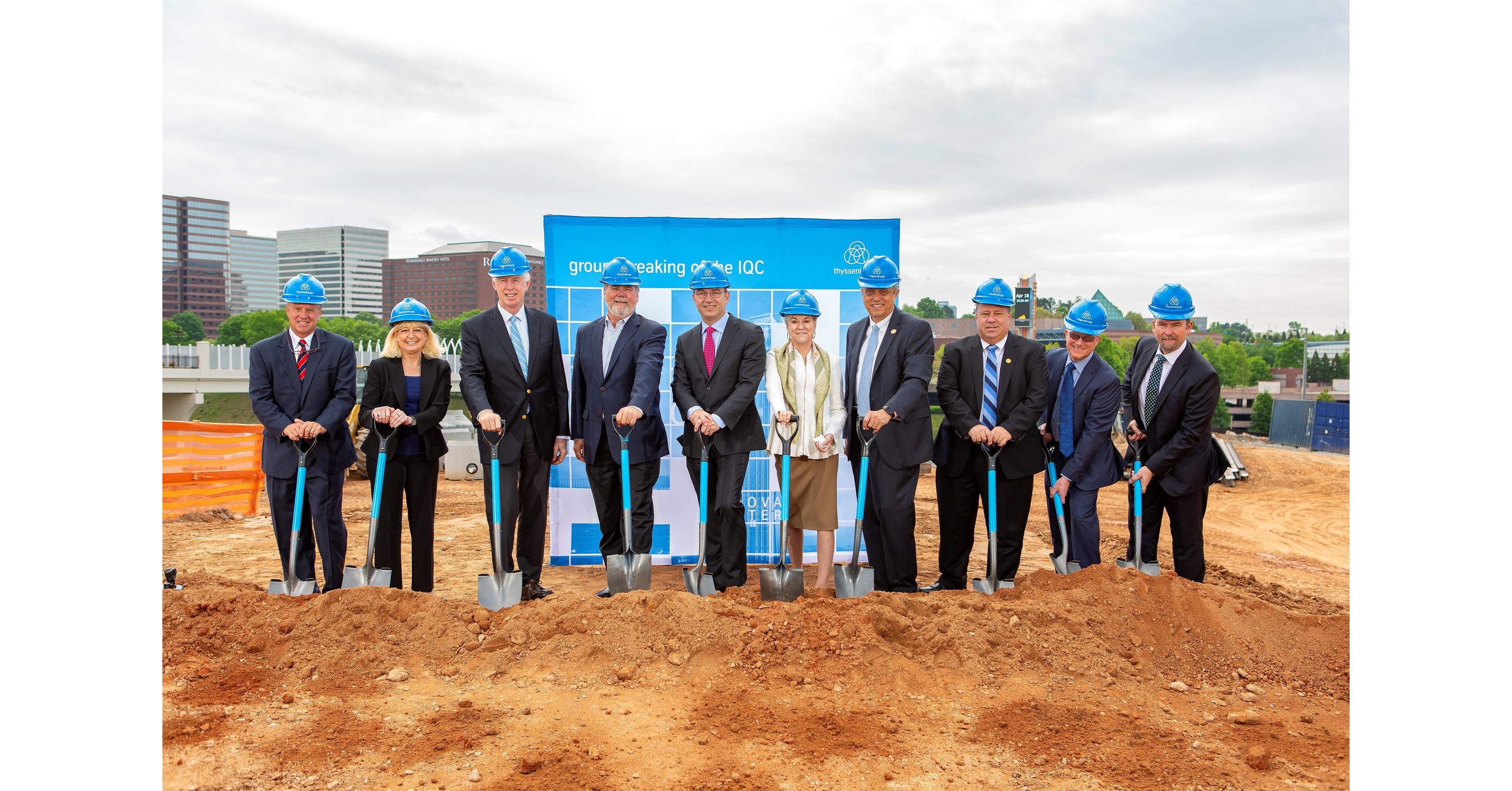 thyssenkrupp holds groundbreaking ceremony for Innovation and ...