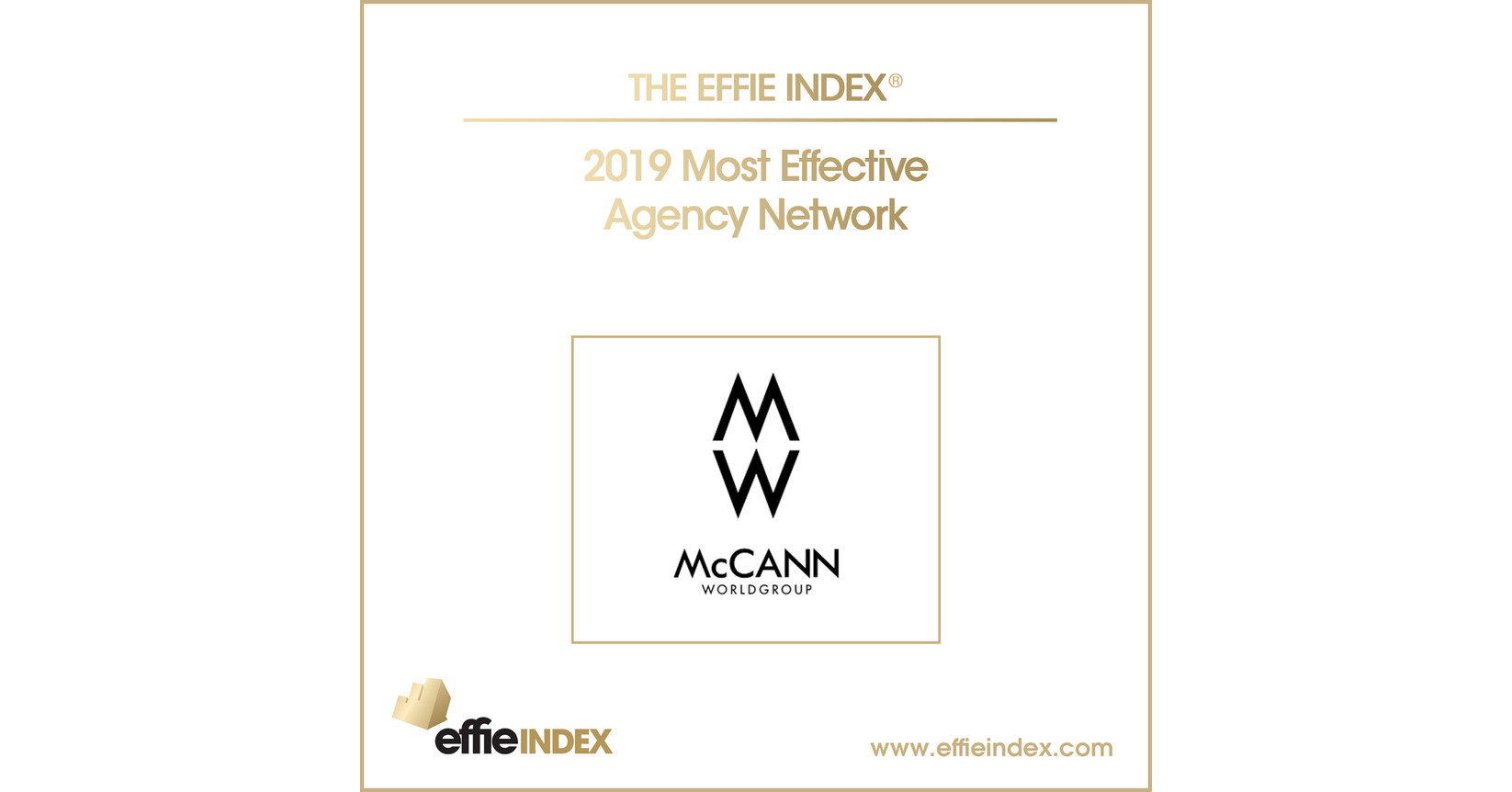 McCann Worldgroup Named Most Effective Agency Network In 2019 Global ...