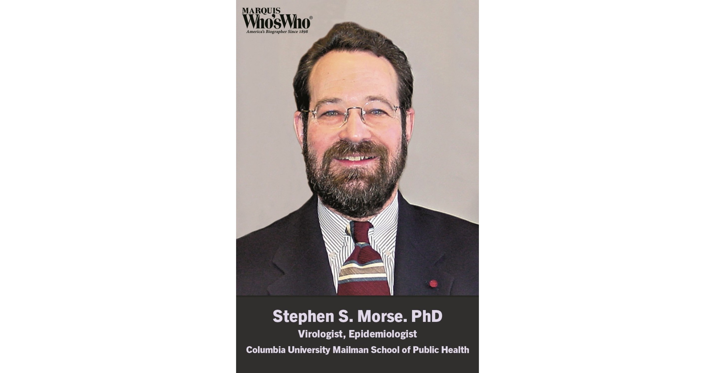 Stephen S. Morse, Ph.D., Recognized for Excellence in Epidemiology