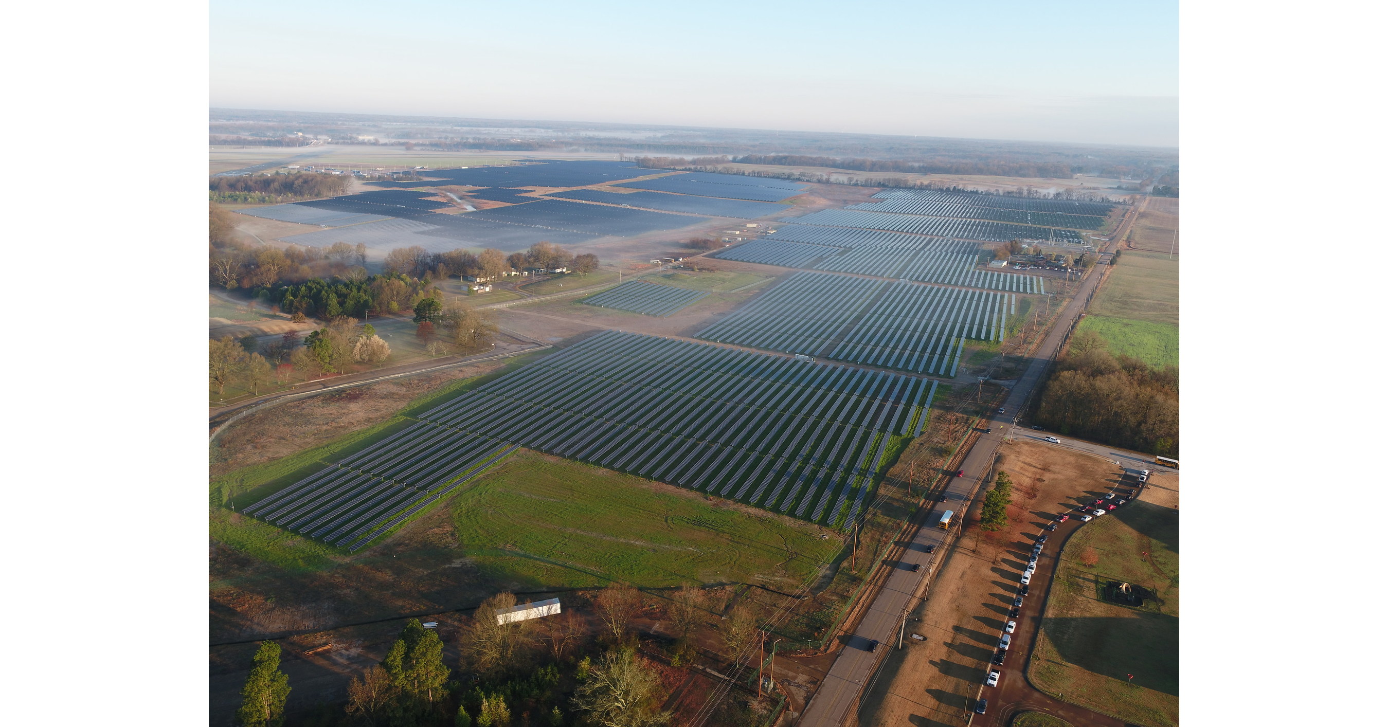 Tennessee's Largest Solar Farm Now Operational at Millington Naval Facility