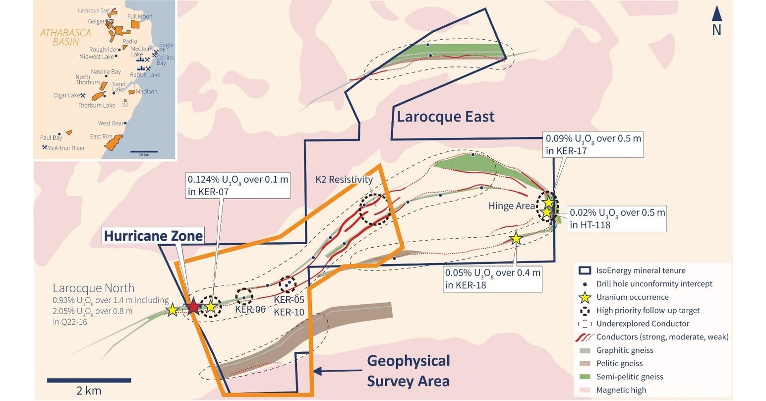 IsoEnergy Begins DC-Resistivity Geophysical Survey at the Larocque East ...