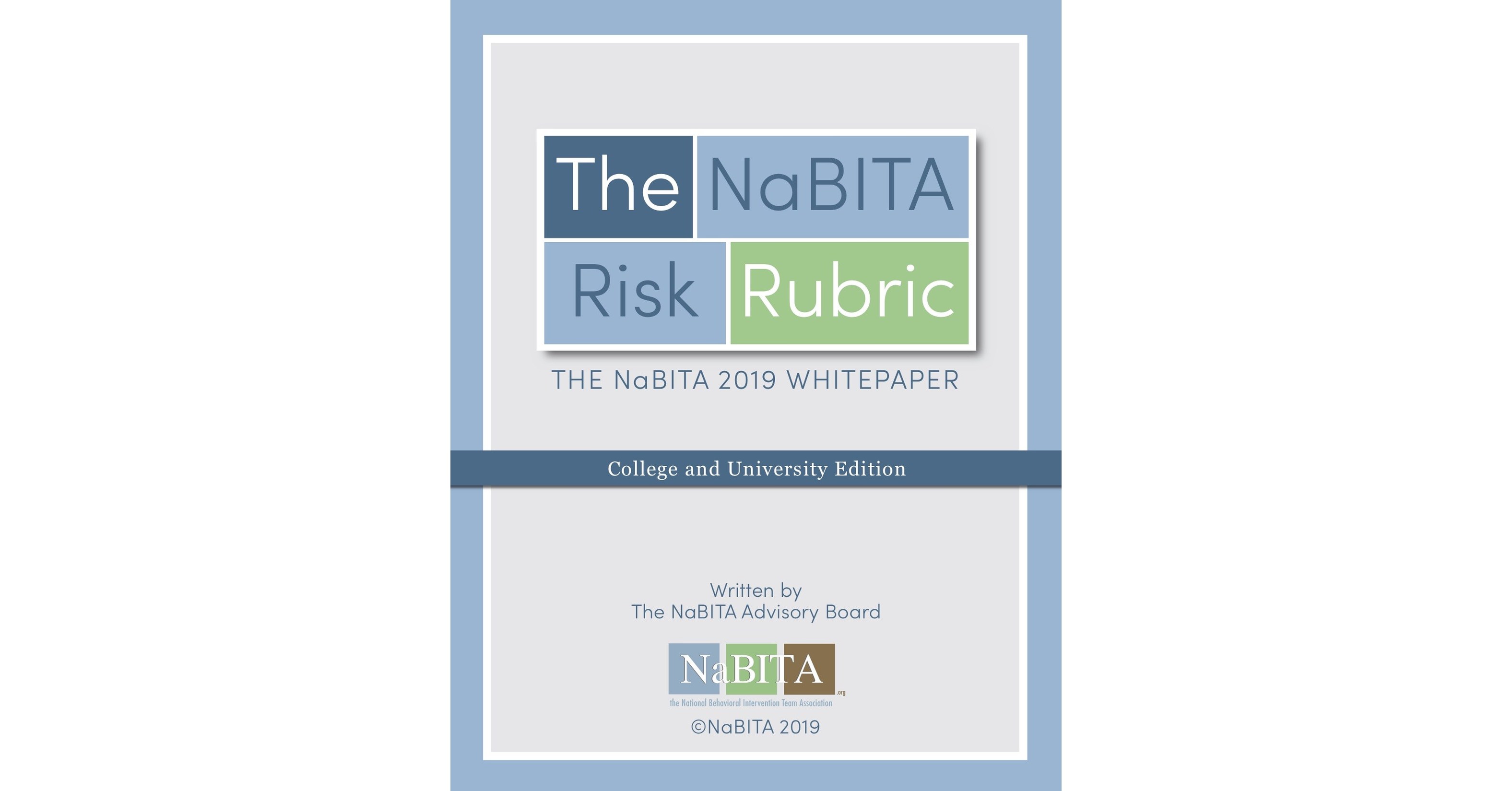 NaBITA Announces Newly Revised Objective Risk Rubric for the Assessment ...