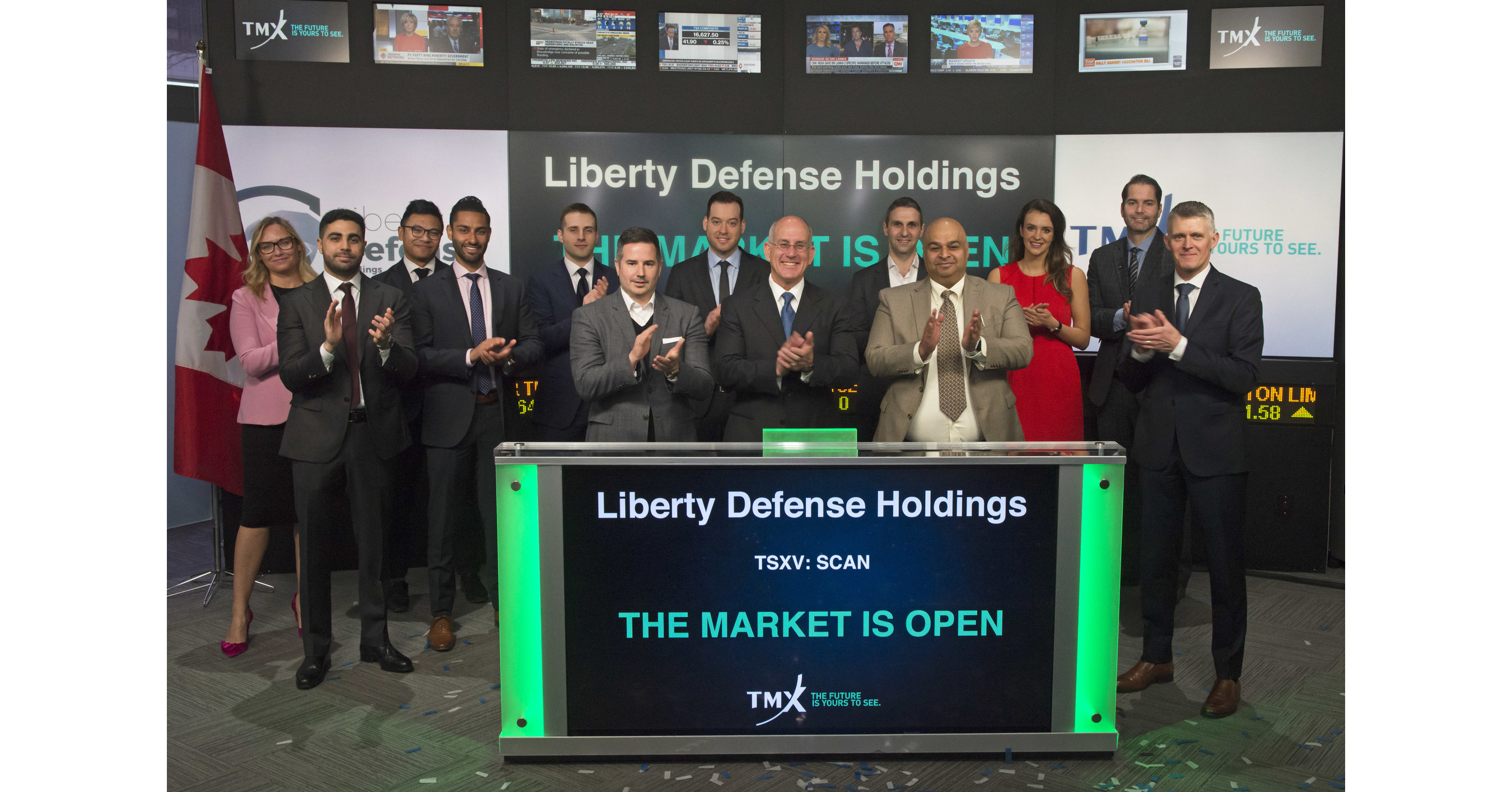 Liberty Defense Holdings Ltd. Opens the Market