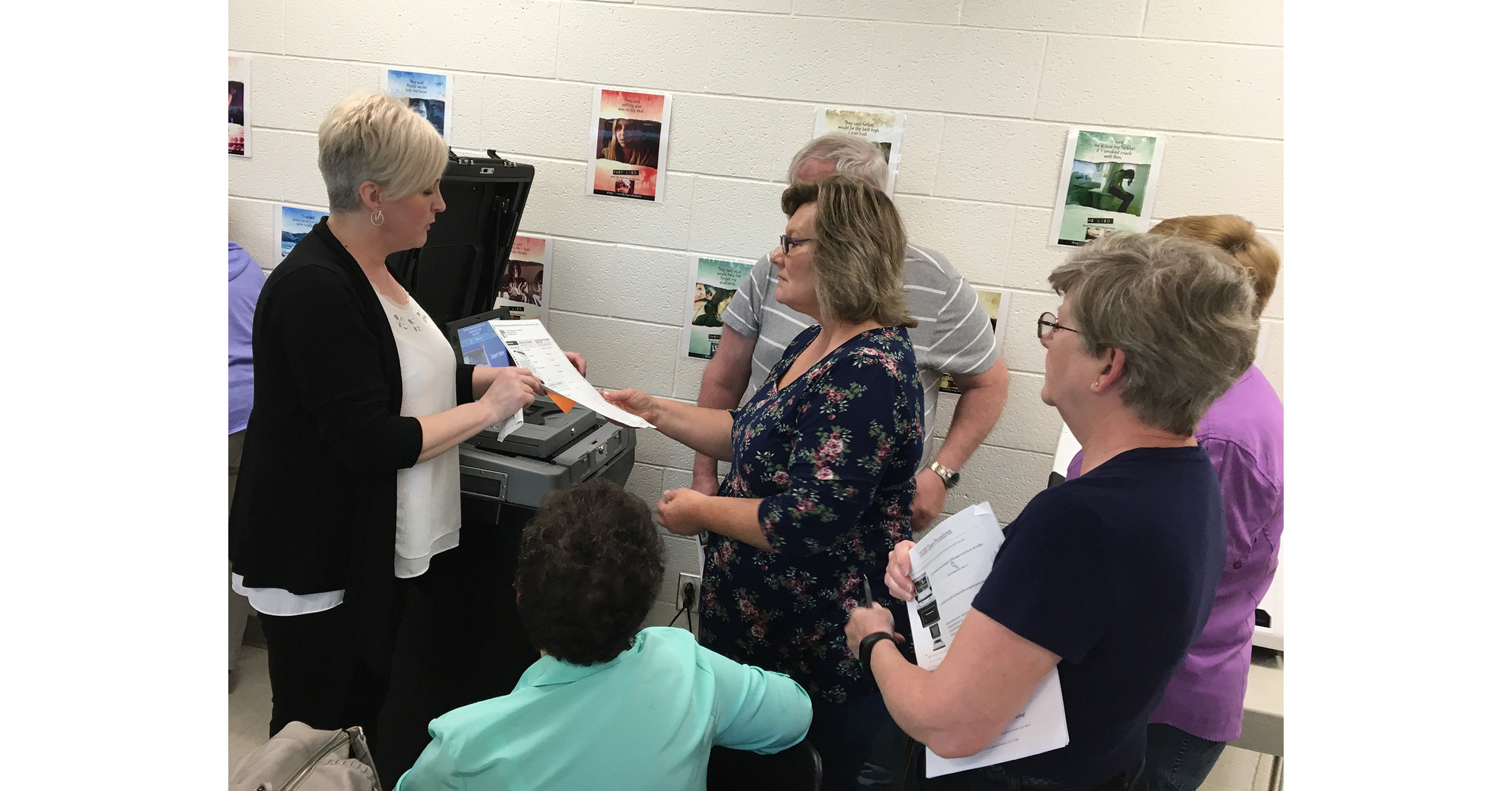 Pennsylvania's Centre County Poll Workers Train with Upgraded Voting System