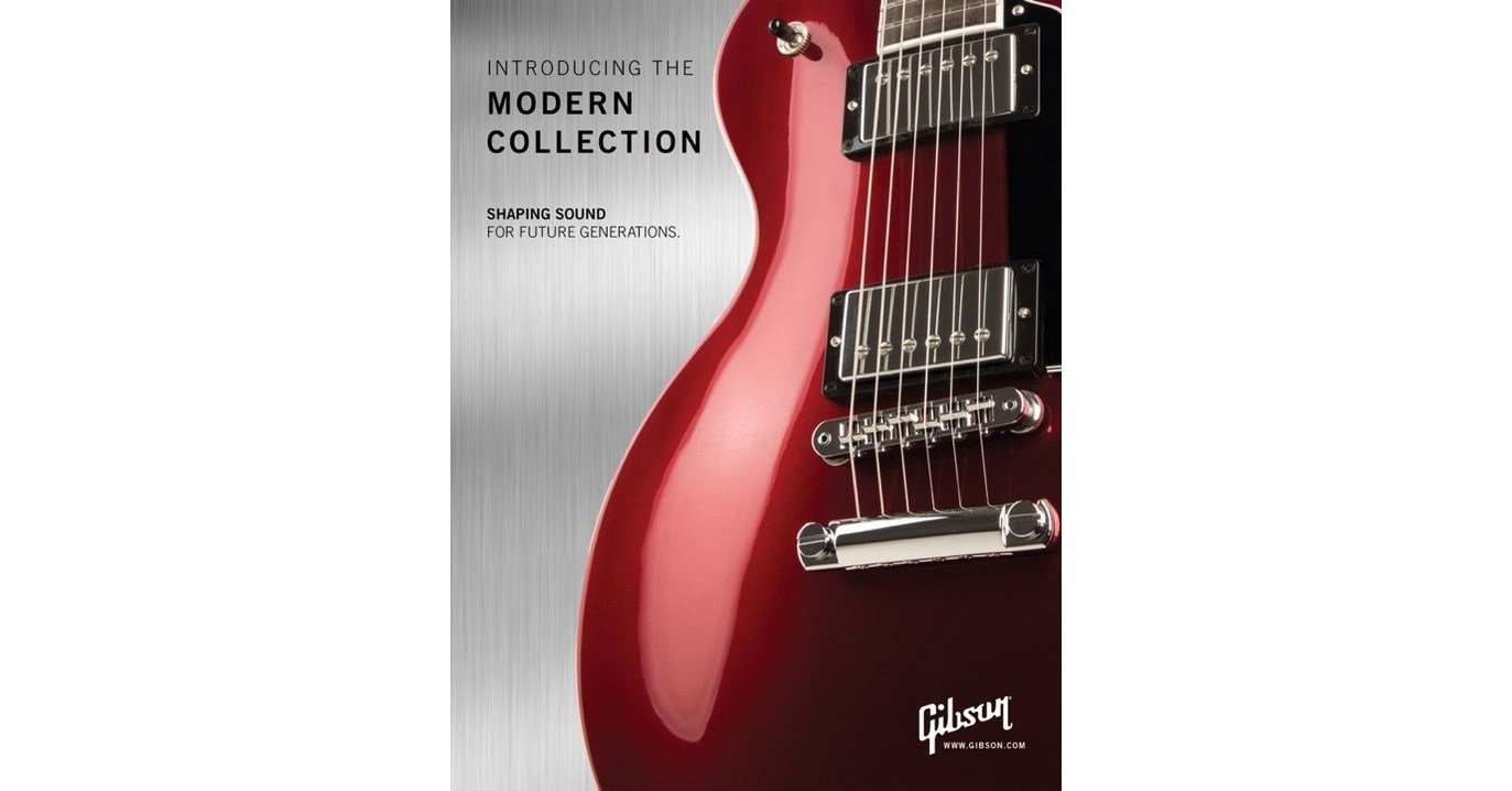 Gibson Announces NEW Original, Modern and Custom Shop Collections