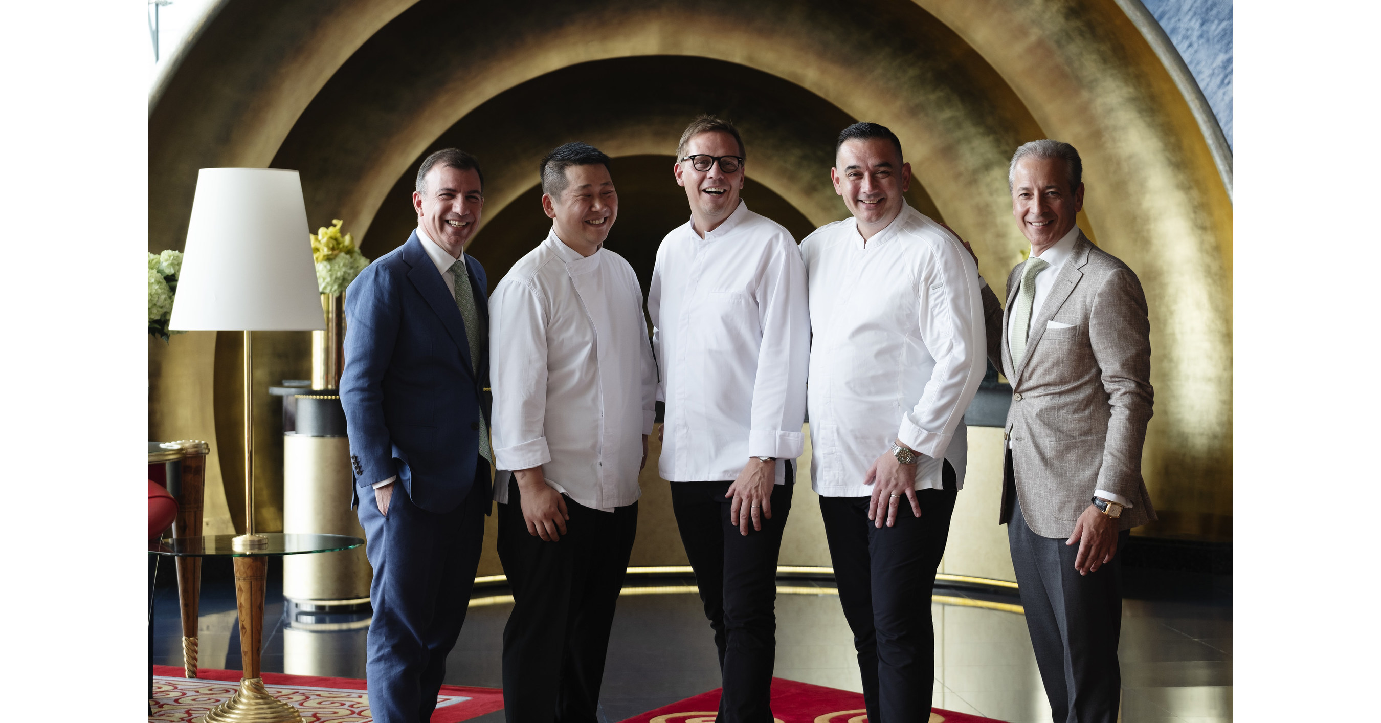 Three Celebrity Chefs Join the Iconic Burj Al Arab Jumeirah