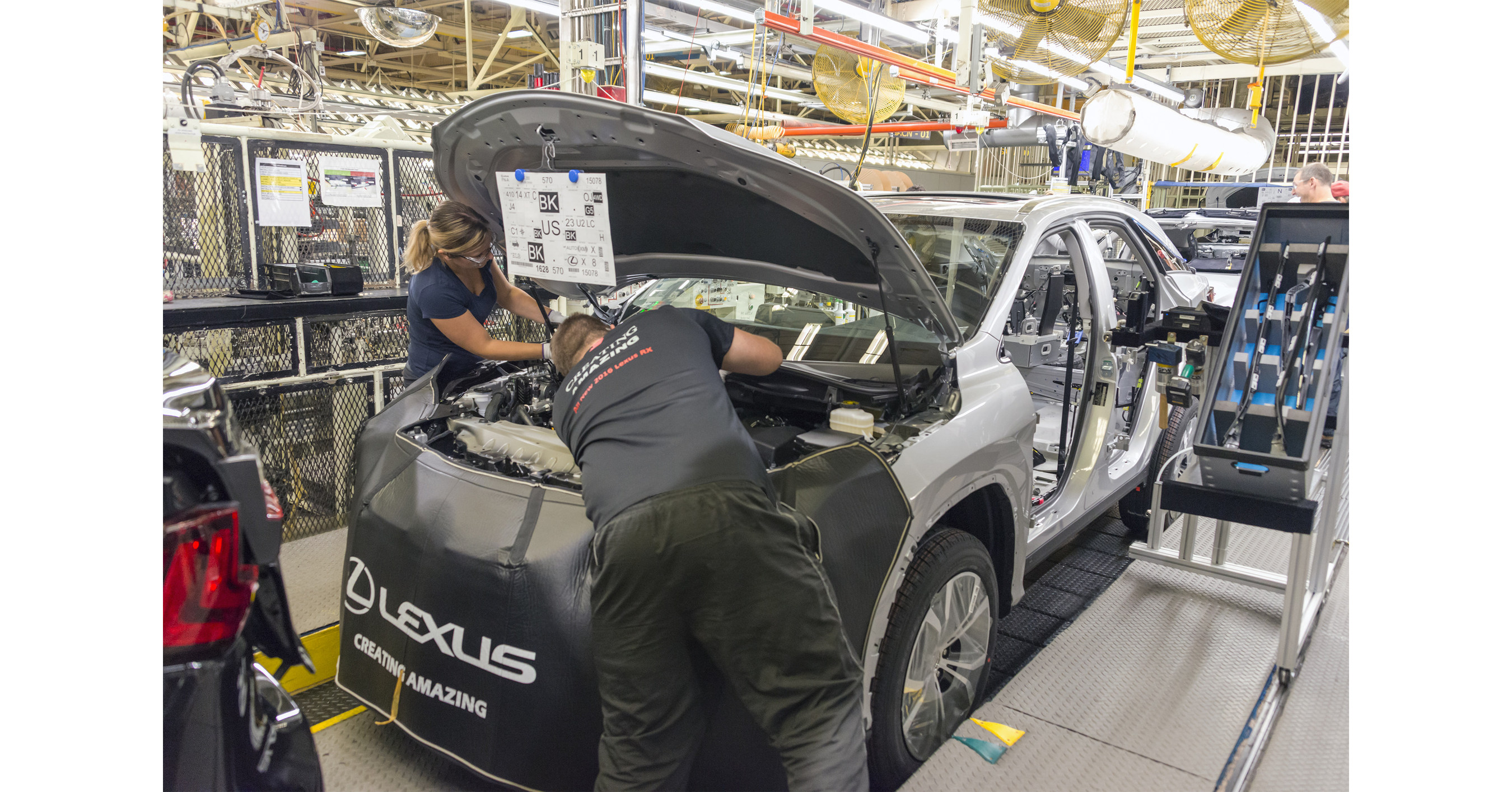 Toyota to begin producing the popular Lexus NX compact luxury SUV in Canada