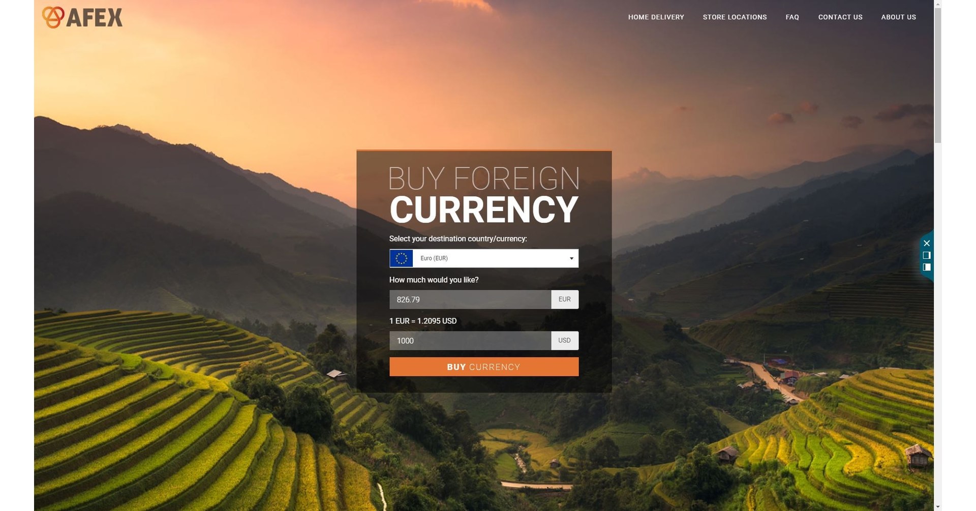 AFEX Launches Home Delivery of Foreign Currency