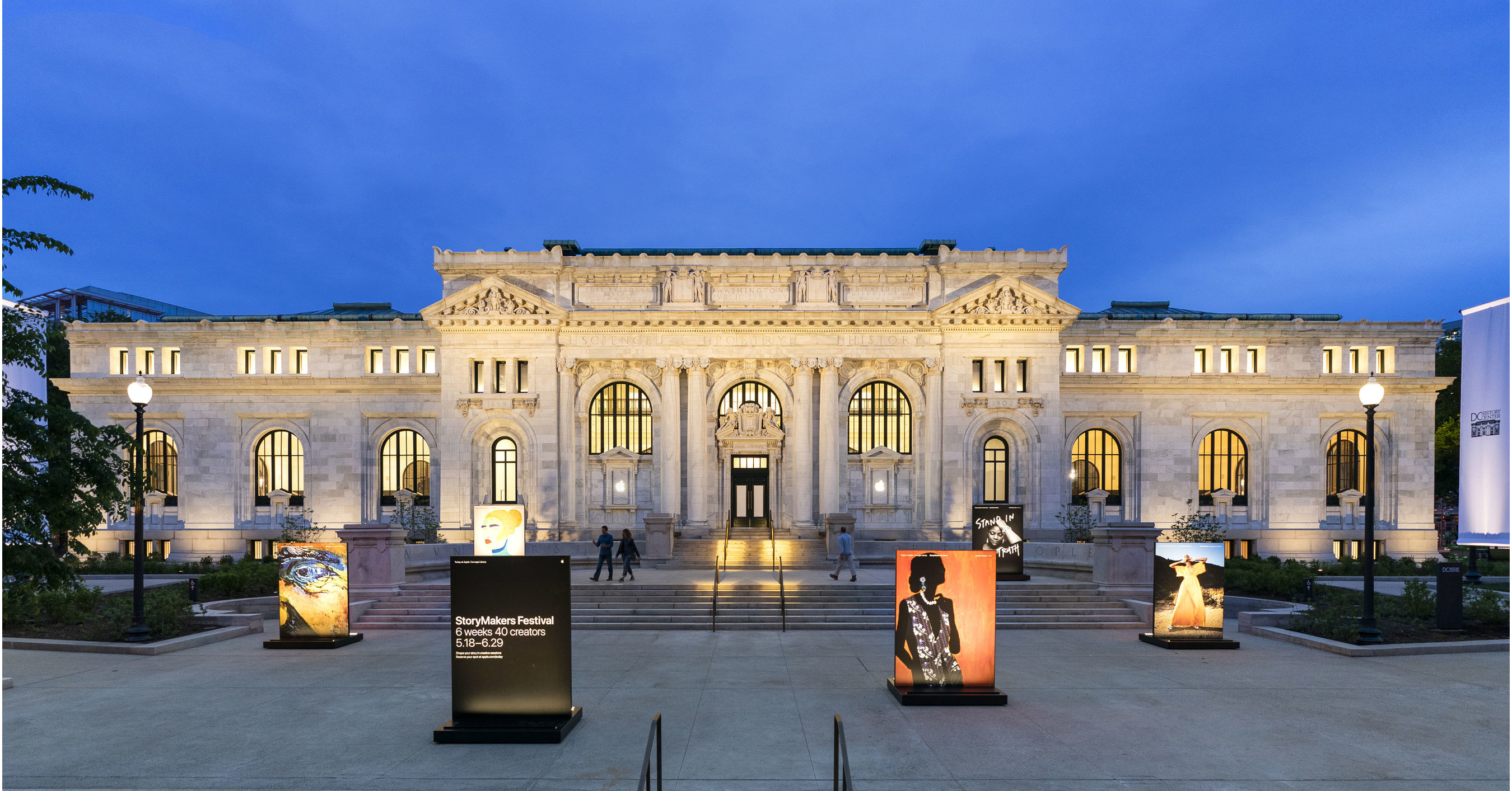Mayor Bowser and Events DC Celebrate the Opening of the Apple Carnegie ...