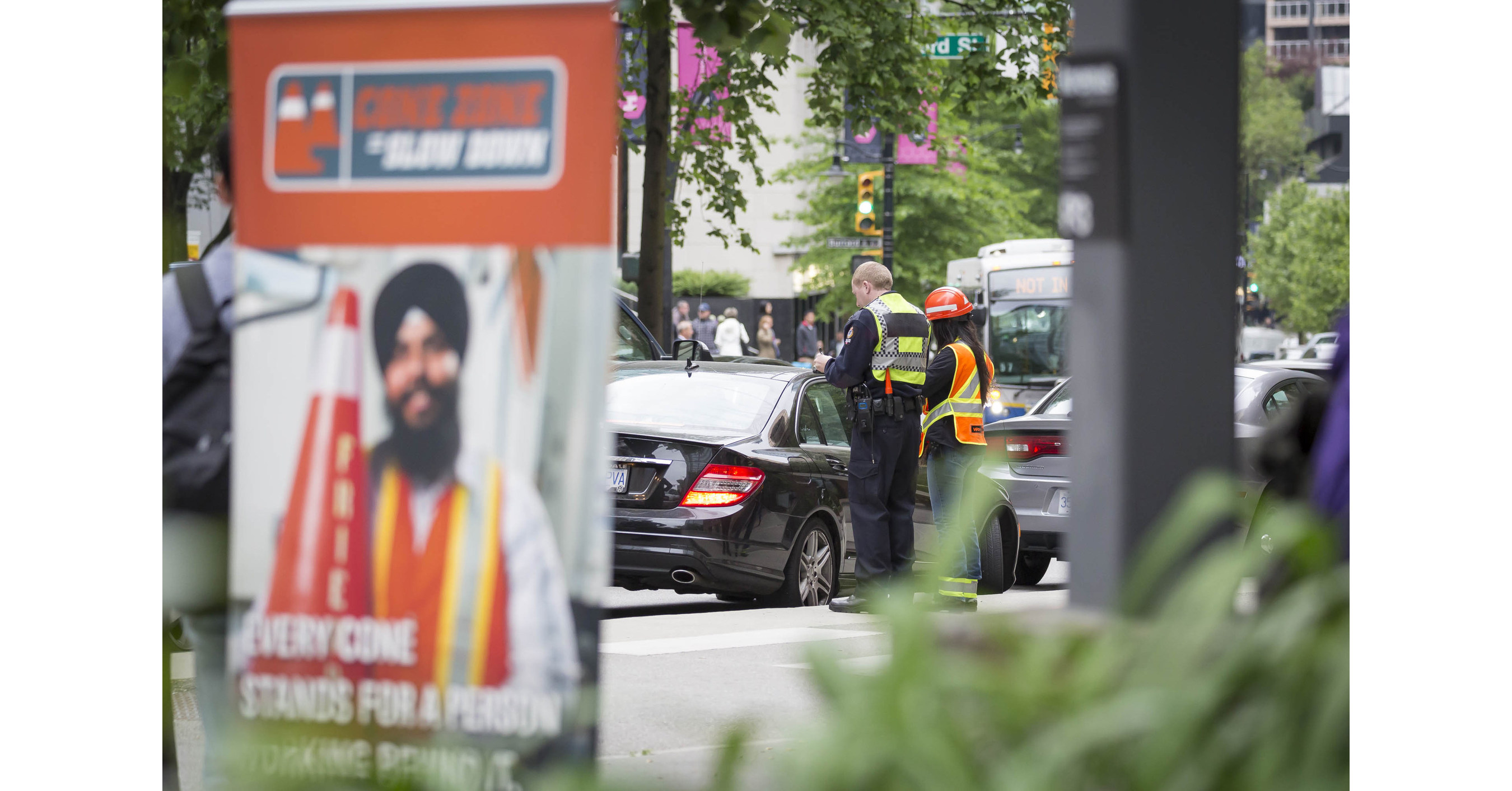 RCMP steps up traffic enforcement in support of roadside-worker safety