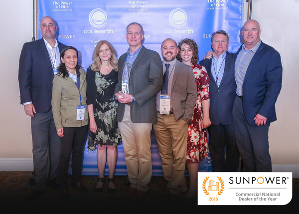 Cool Earth Solar Honored With SunPower 2018 'Commercial National Dealer ...