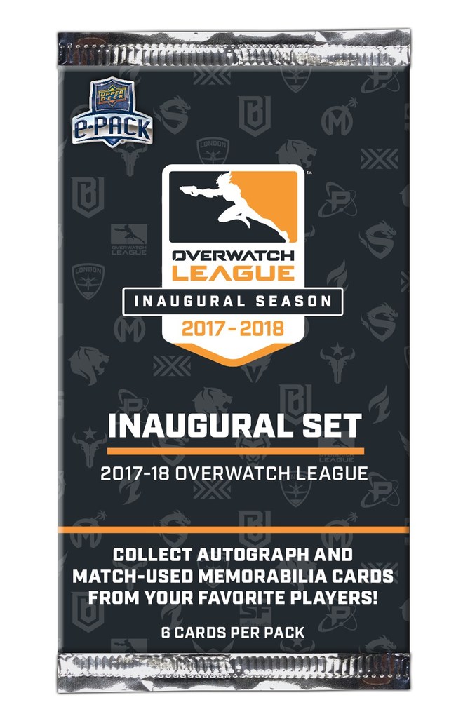 The Overwatch League™ and Upper Deck Sign Multi-Year Exclusive Trading ...