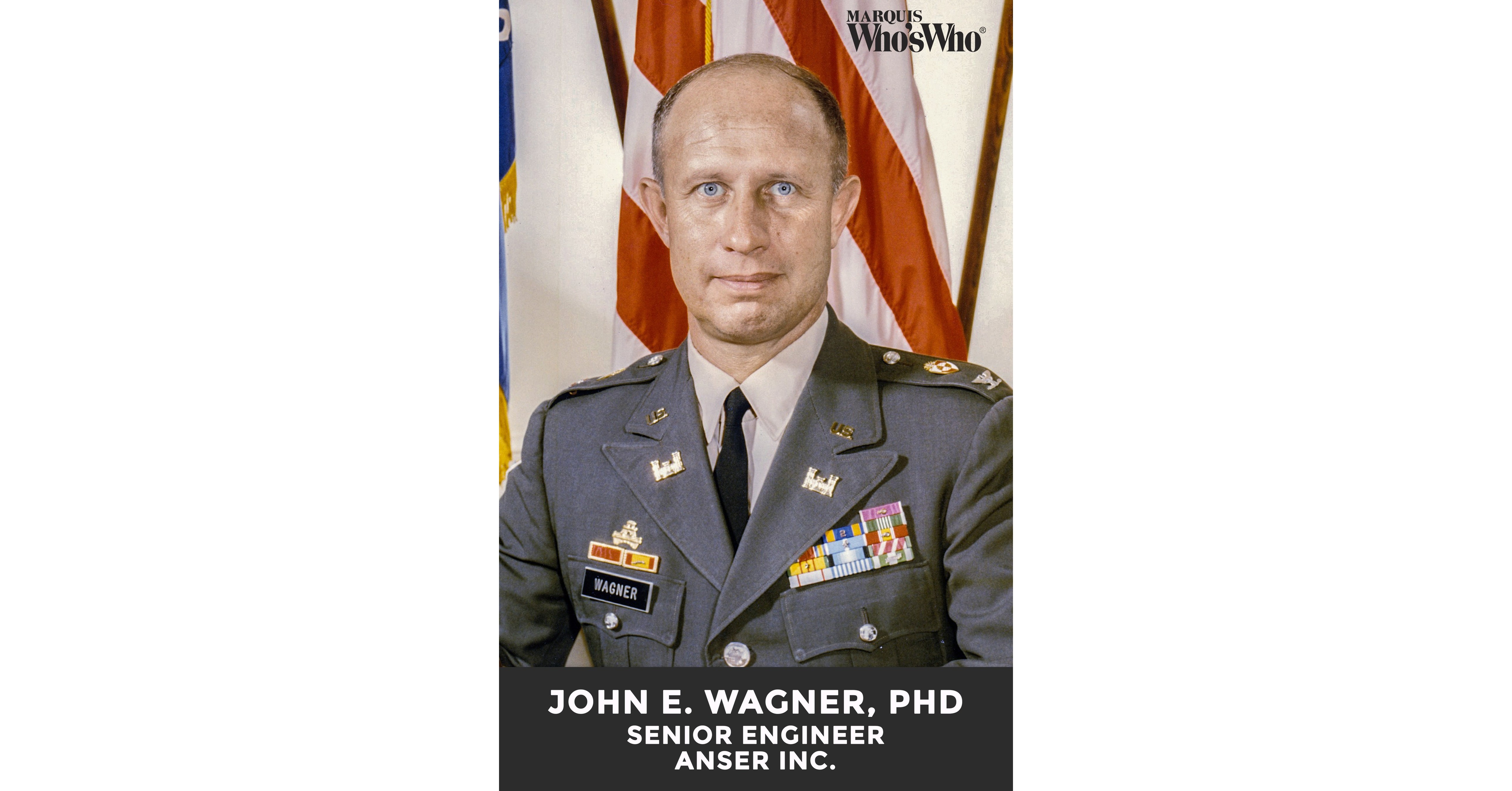 John E. Wagner, PhD, Recognized for Excellence in Engineering