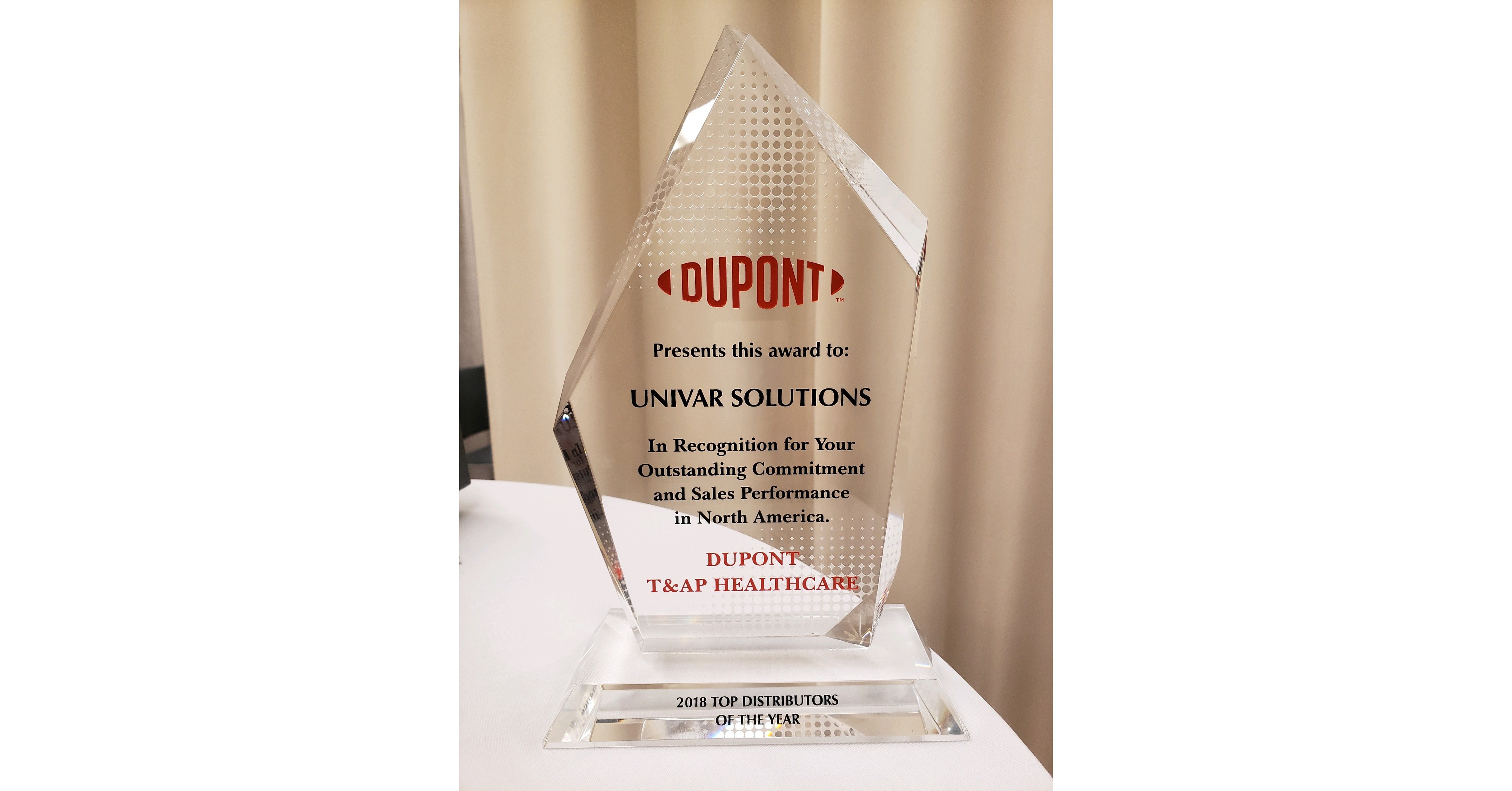 Univar Solutions Receives DuPont Transportation & Advanced Polymers ...