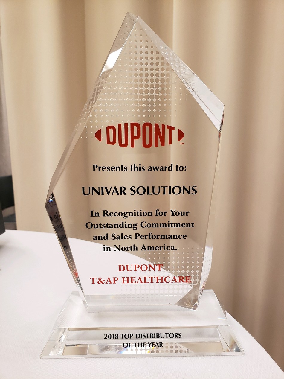 Univar Solutions Receives DuPont Transportation & Advanced Polymers ...