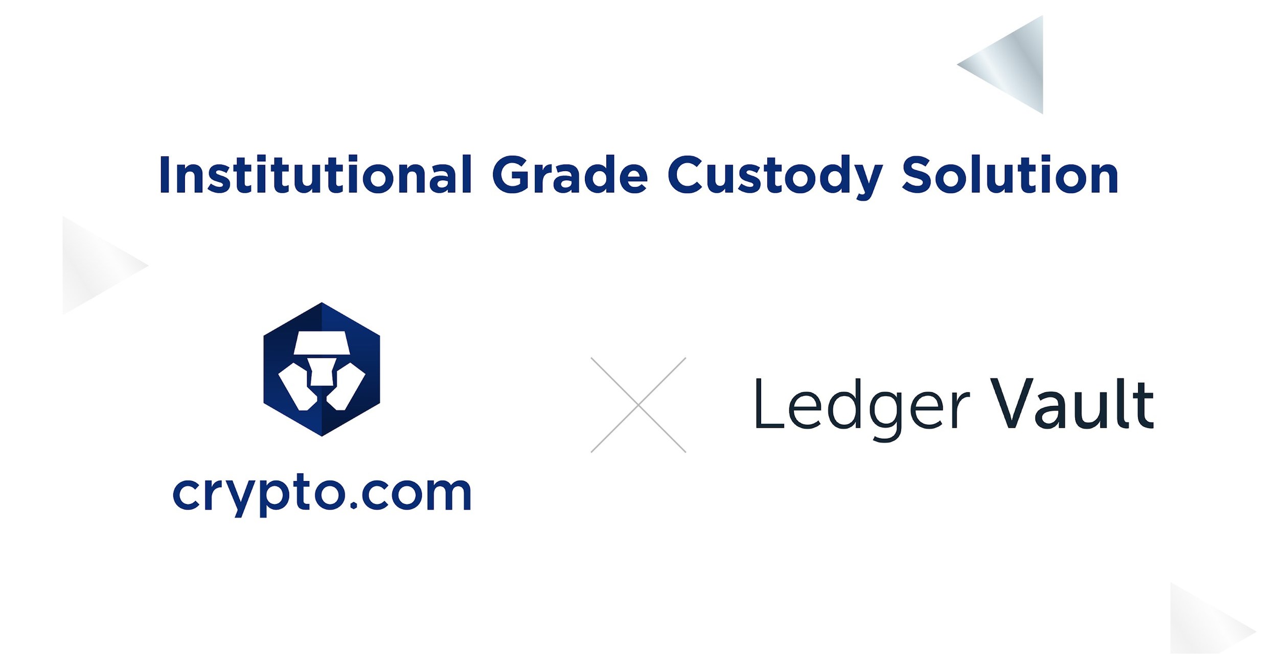 Crypto.com Integrates Ledger Vault Technology for Institutional Grade ...