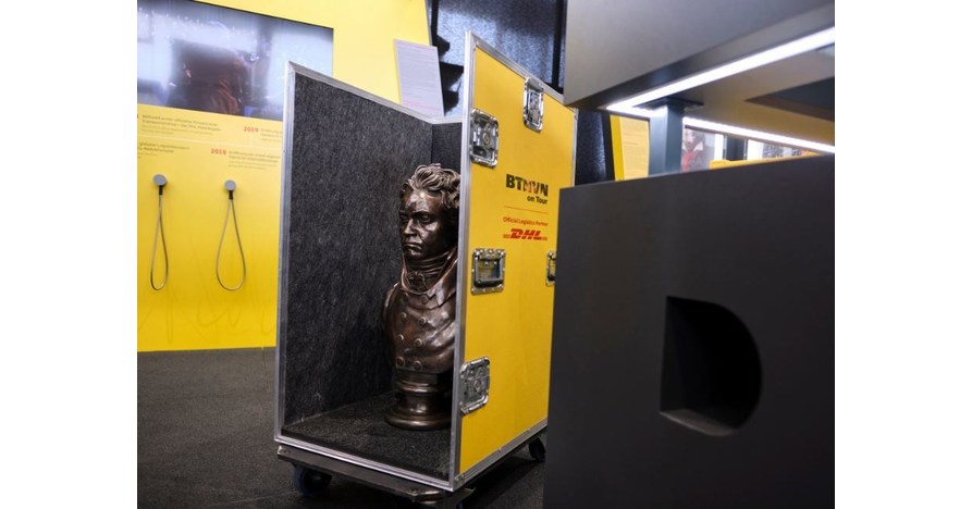 Beethoven exhibit on display in Walt Disney Concert Hall in Los Angeles ...