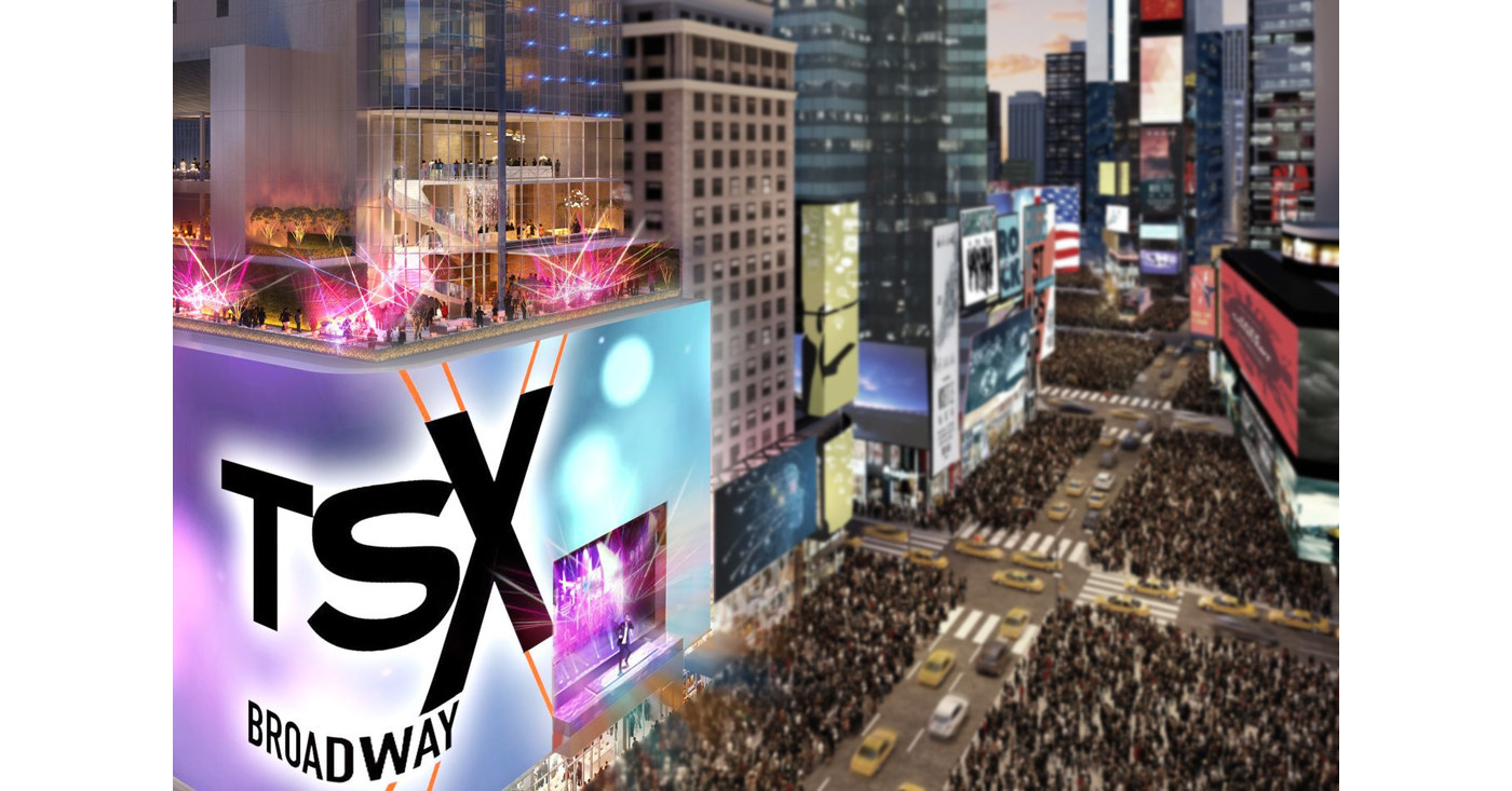SNA Displays Selected for Mega-Spectacular Video Screen at TSX Broadway