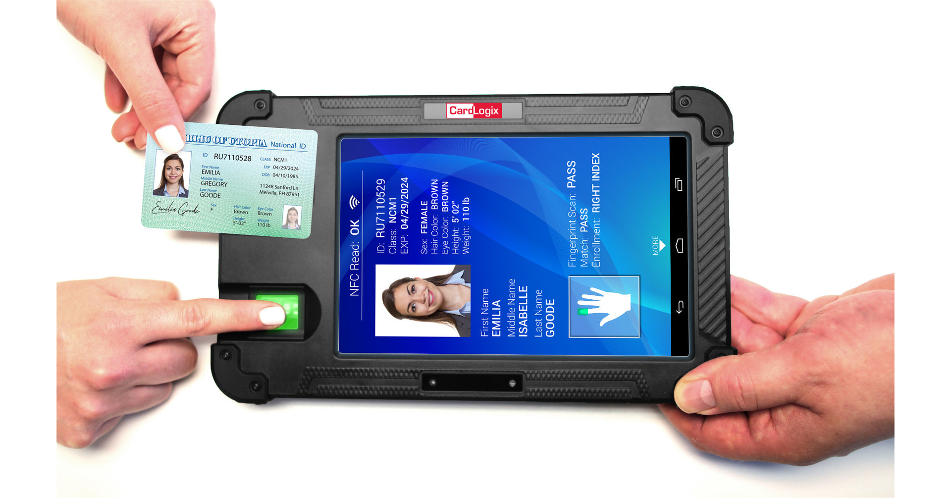 CardLogix Introduces BIOSID, Rugged Biometric Handheld Solution for ...