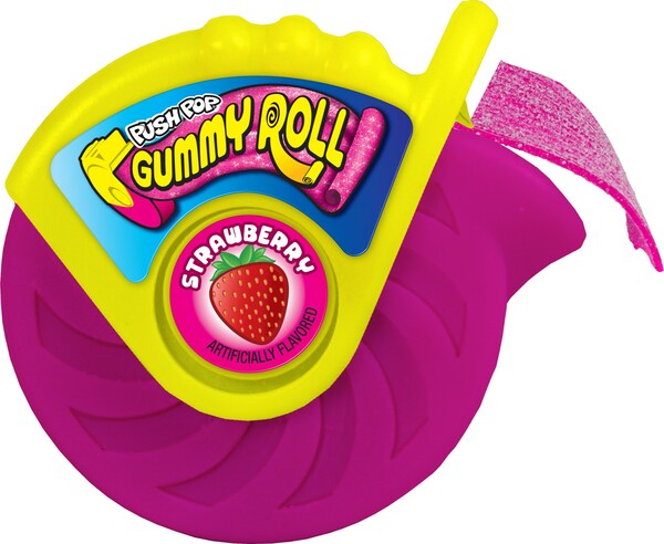 Bazooka Candy Brands Debuts New Push Pop® Gummy Roll At The Sweets ...