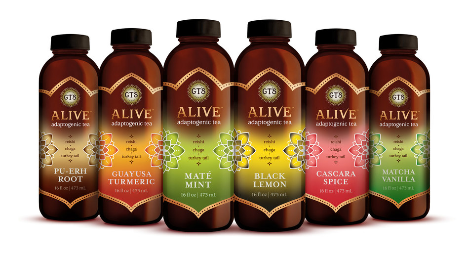 GT's Kombucha Launches ALIVE, A Line of Adaptogenic Teas to Help ...