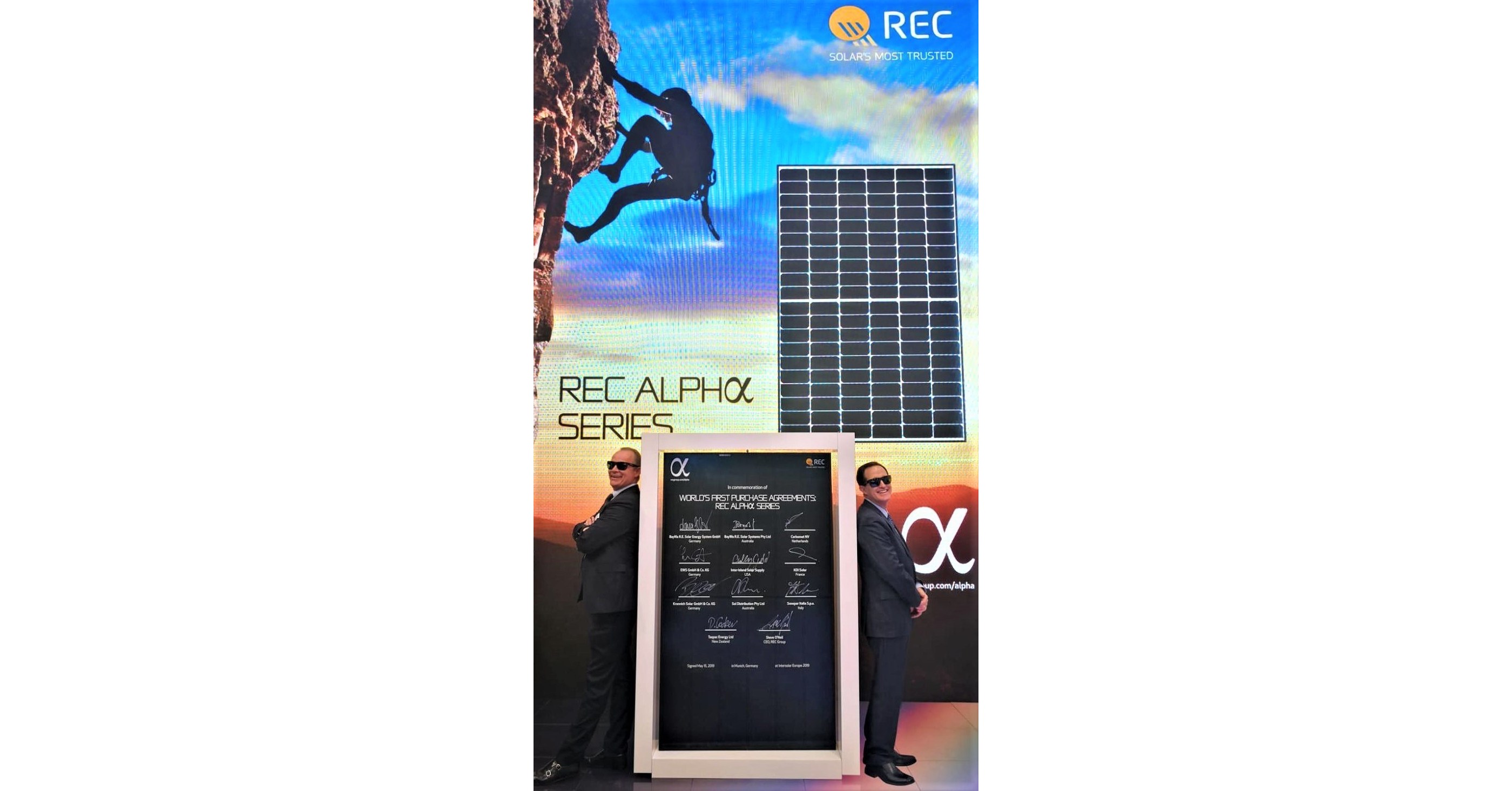REC Group Announces First Orders for Its Game Changing Alpha Series ...