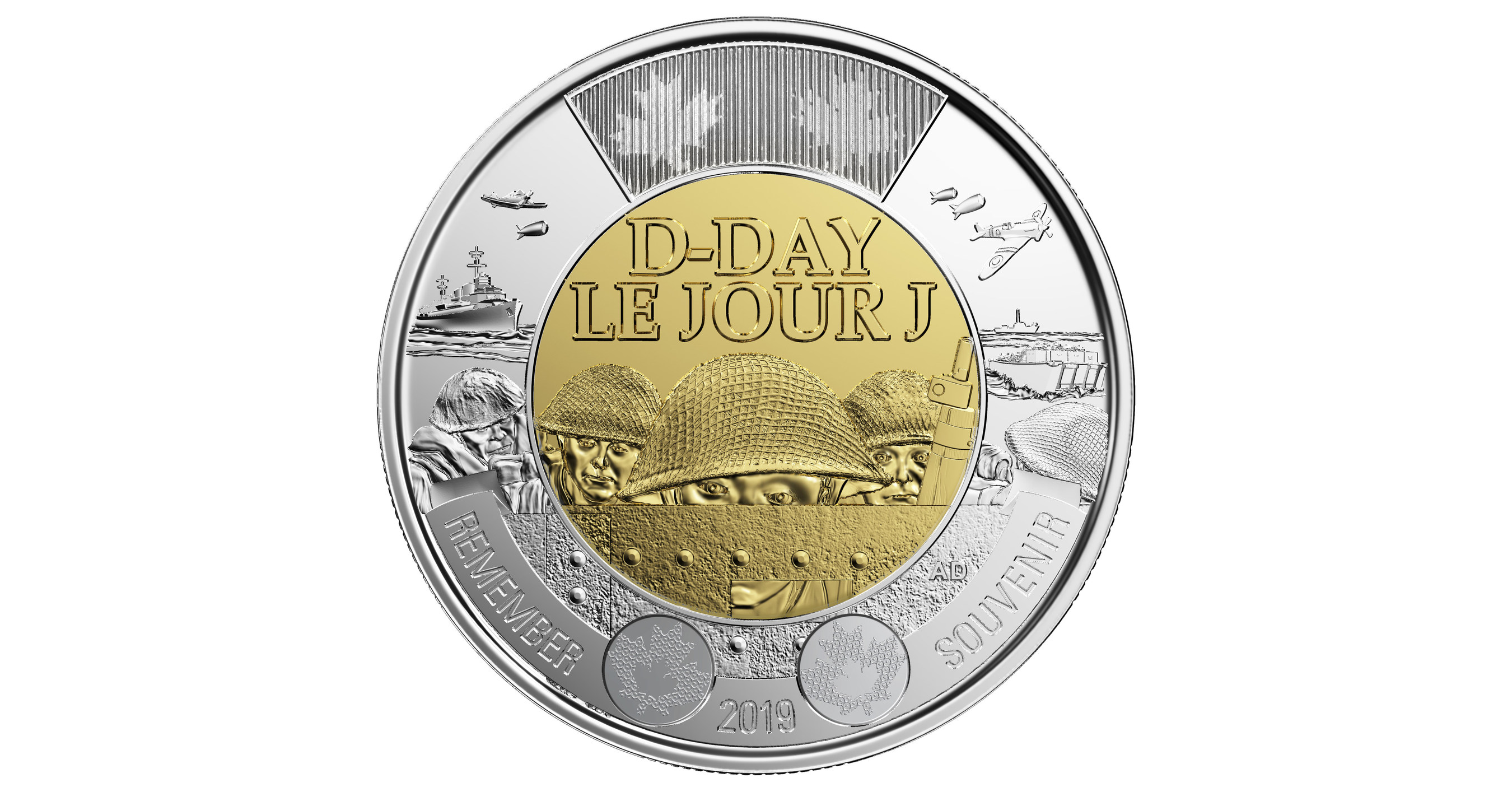 Royal Canadian Mint honours Canadians who landed at Juno Beach with a ...