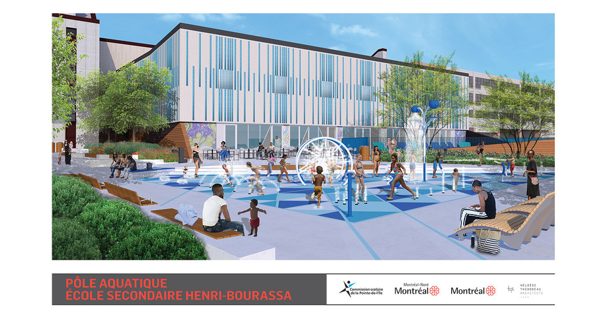 Parc et école secondaire Henri-Bourassa : l'arrondissement de Montréal ...
