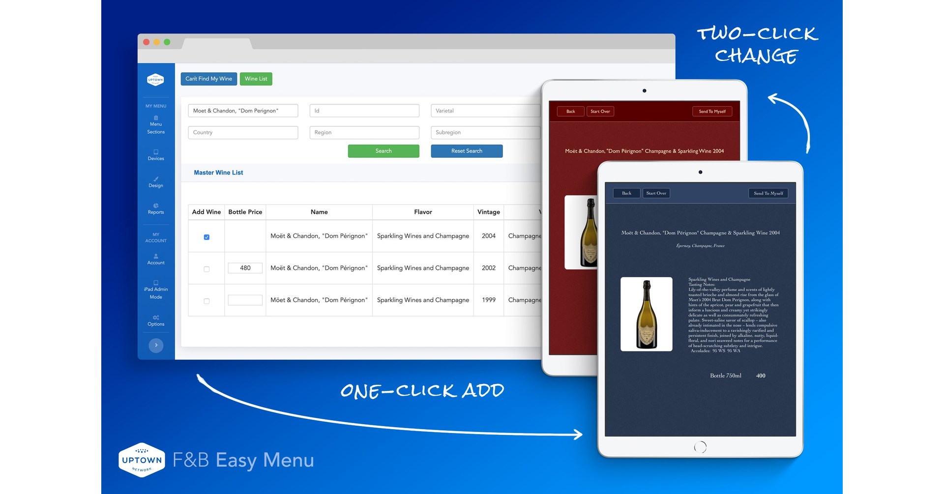 New iPad App for Food and Beverage Professionals Takes Menus from Paper ...