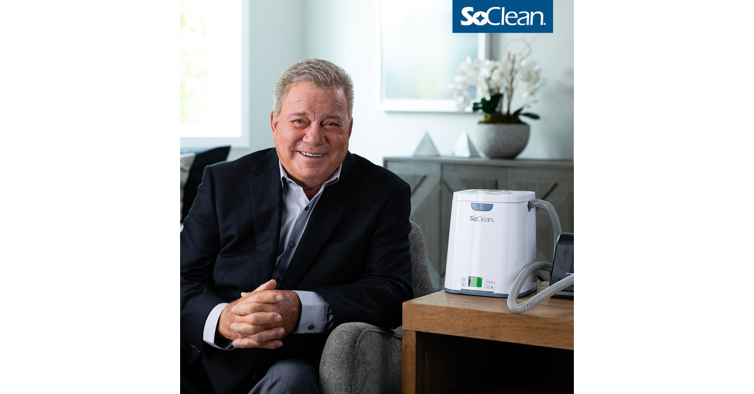 William Shatner Announced as SoClean Spokesperson and Ambassador