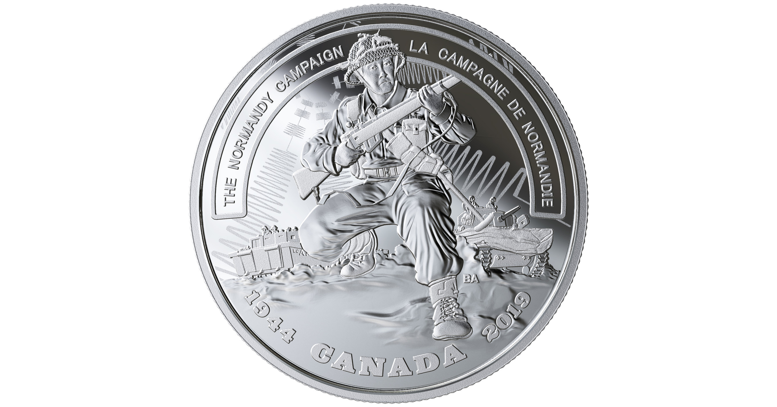 The Royal Canadian Mint Pays Tribute to Veterans of the Normandy ...