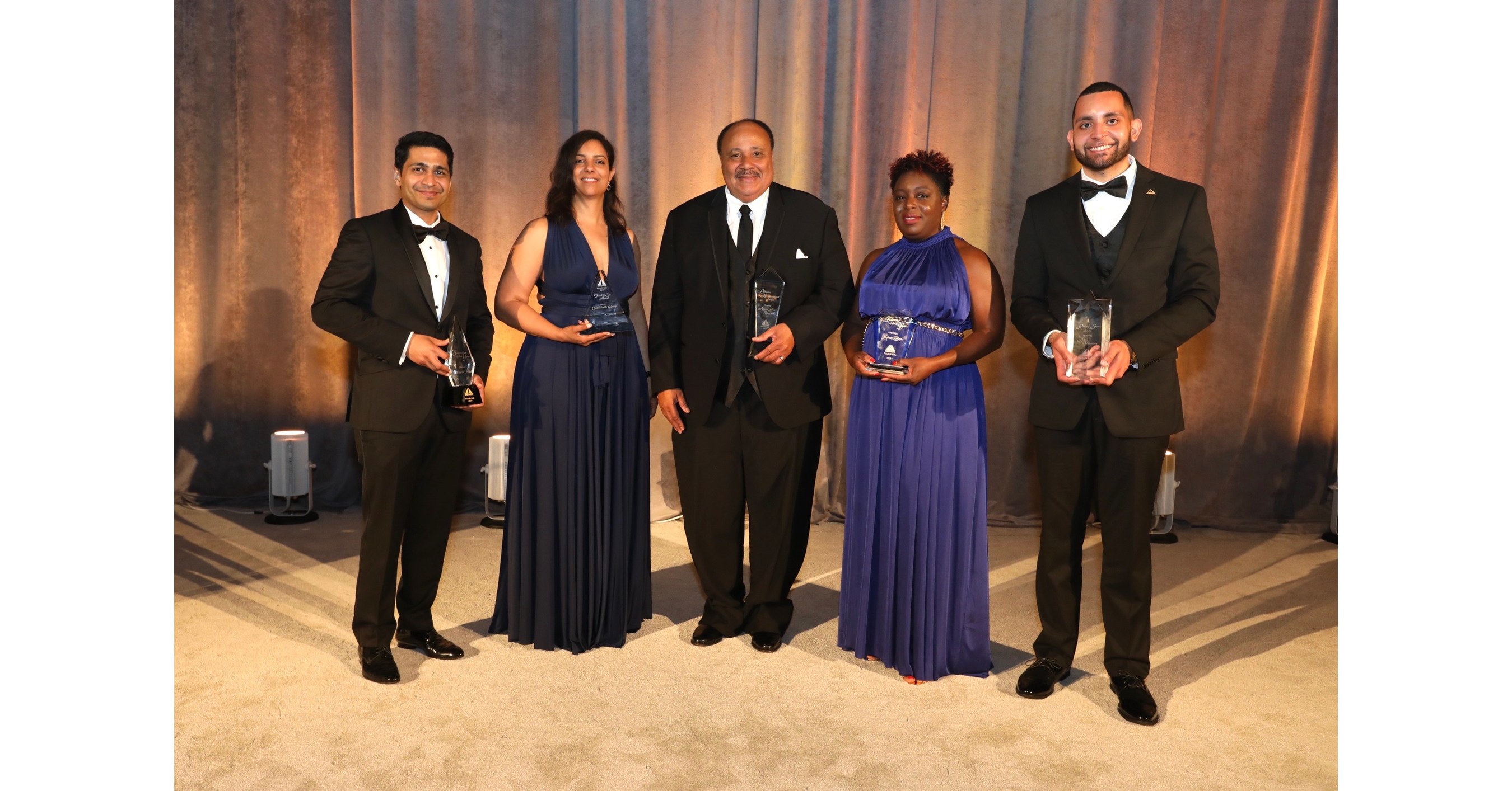 Ksquare's CEO, Dirgesh Patel, receives the Innovator of the Year Award ...